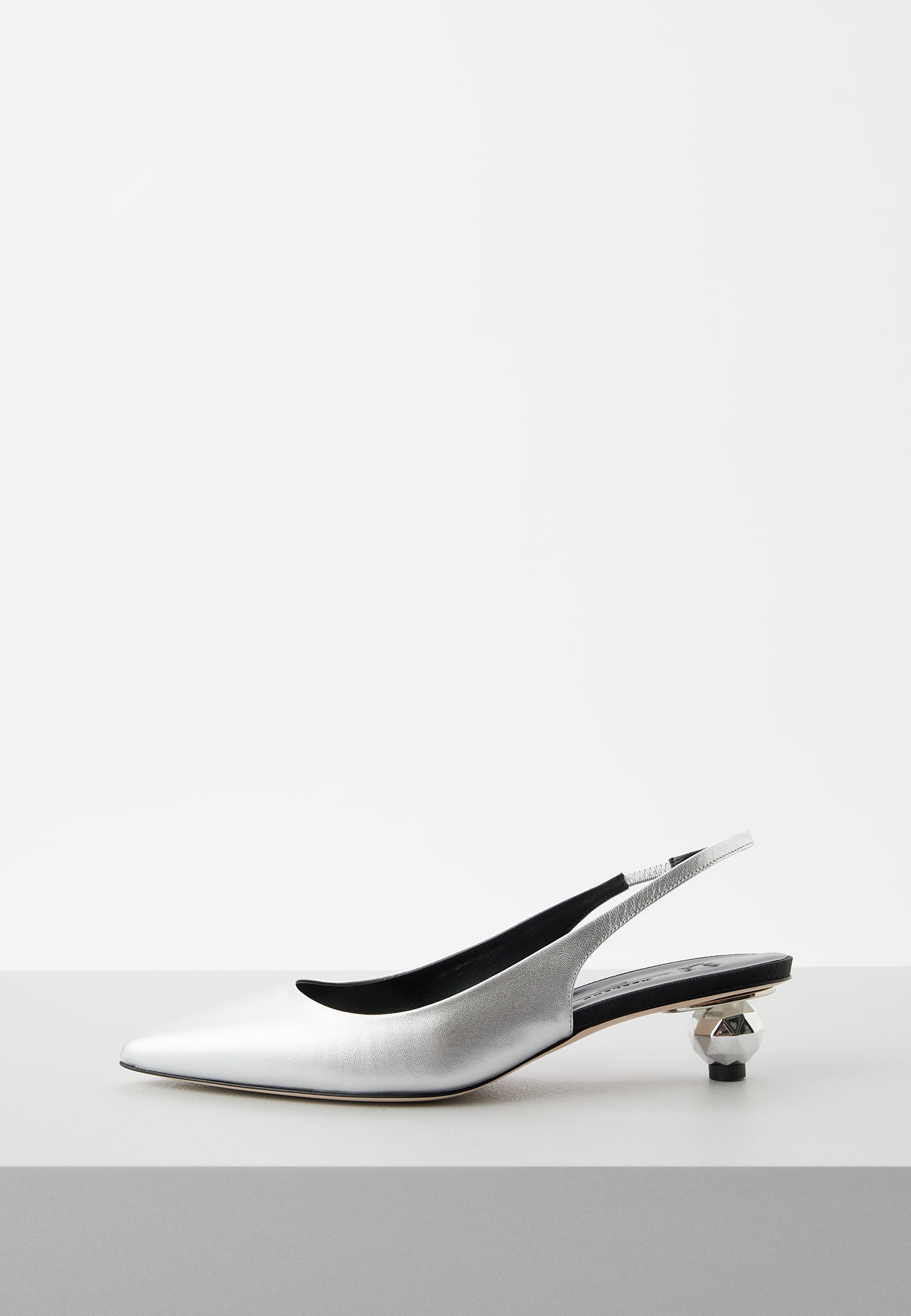 Туфли Weekend Max Mara GALLICO, цвет: серебряный, RTLAEA319301 — купить ...