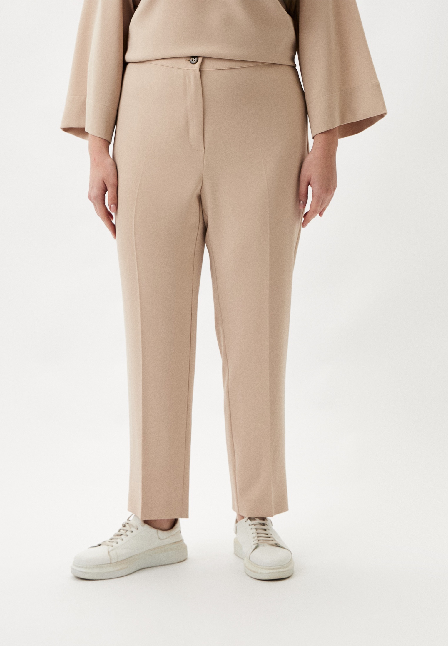 Брюки Marina Rinaldi RAVEL, цвет: бежевый, RTLAEA324101 — купить в ...