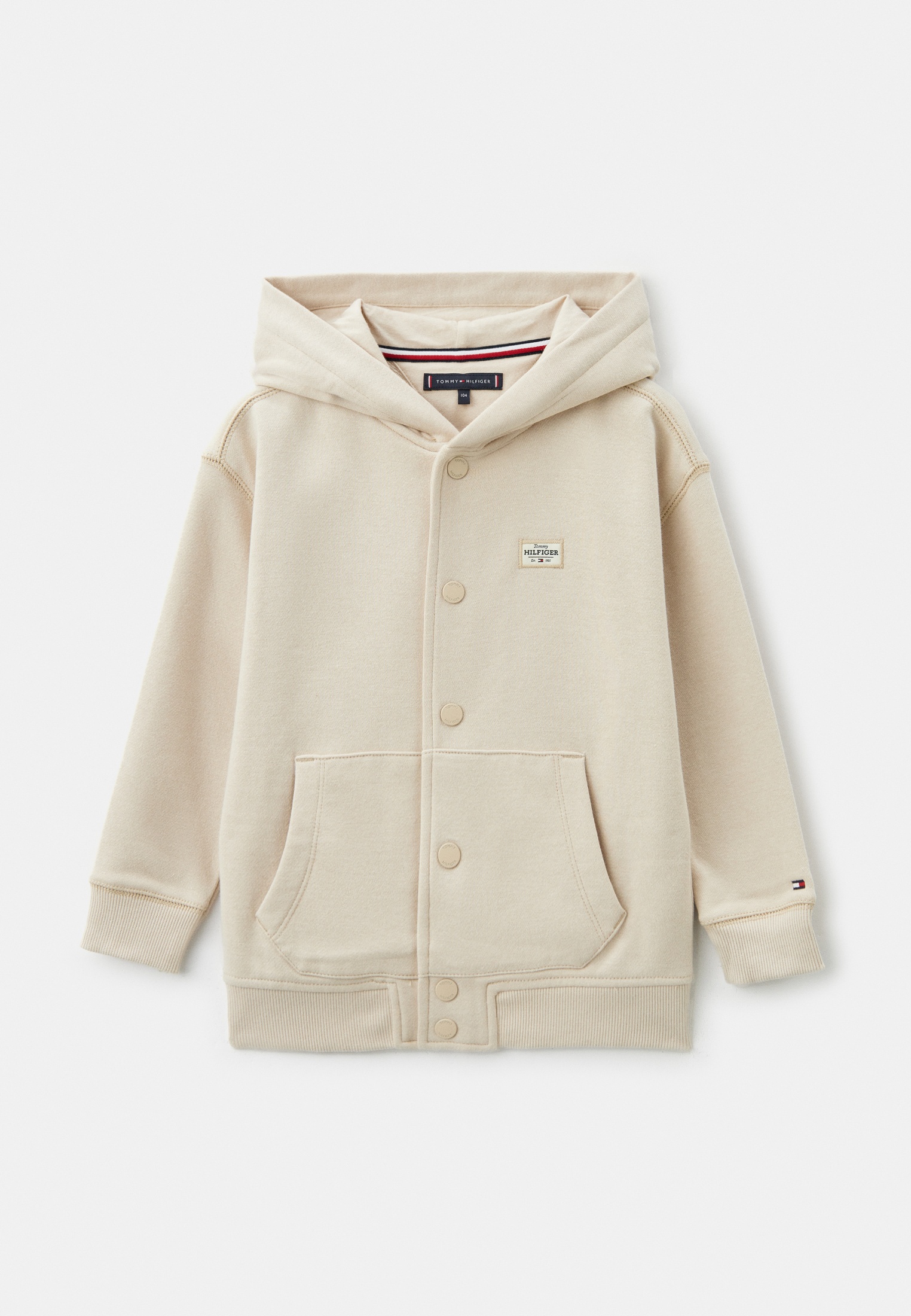 Толстовка Tommy Hilfiger, цвет: бежевый, RTLAEA555001 — купить в ...