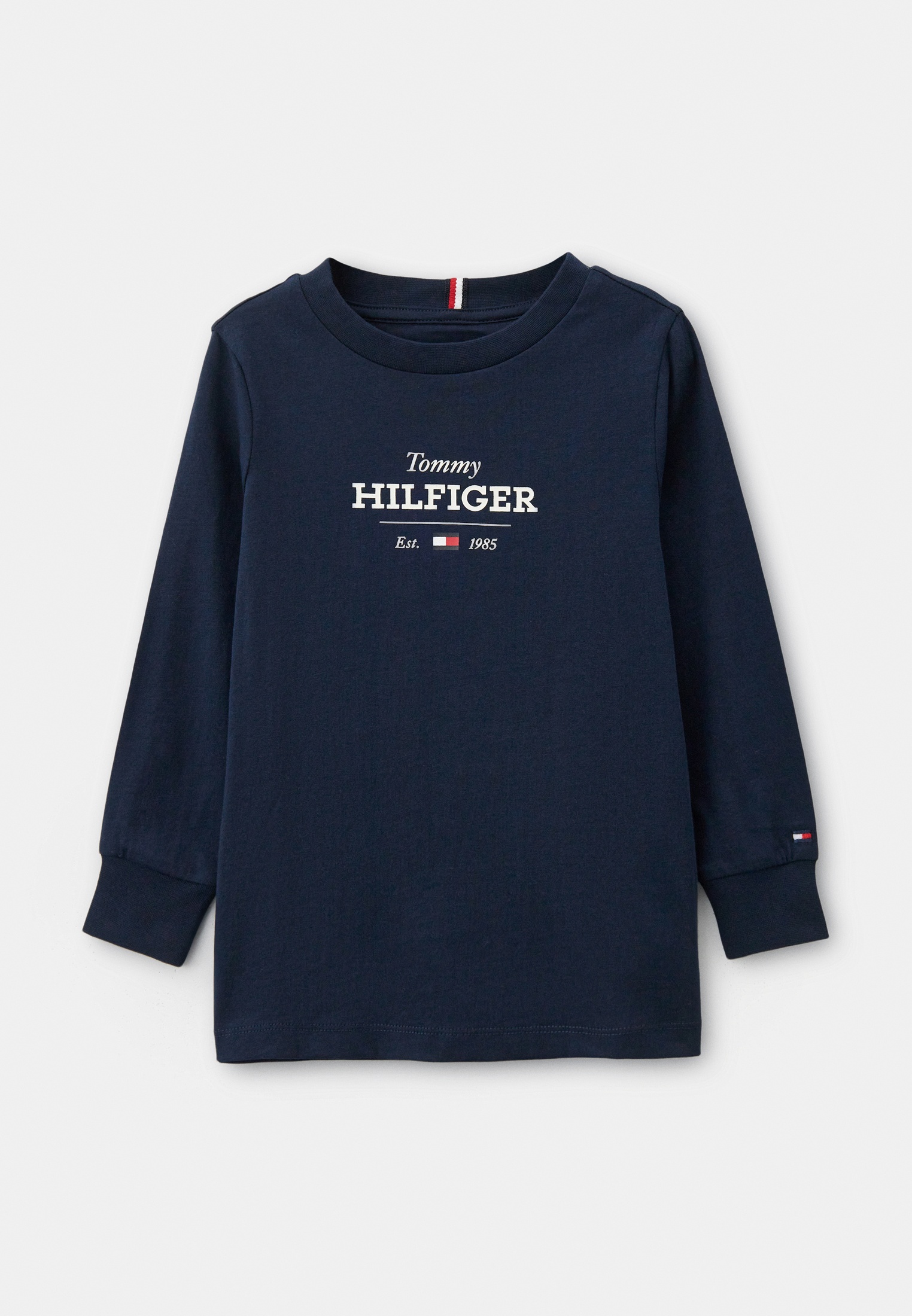 Лонгслив Tommy Hilfiger, цвет: синий, RTLAEA558101 — купить в интернет ...
