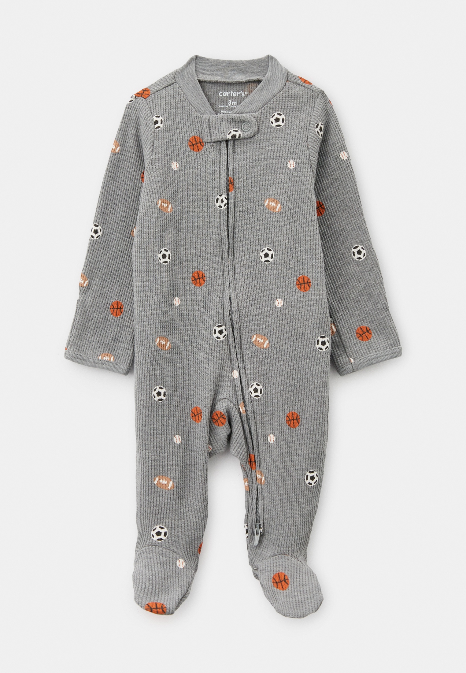 Комбинезон домашний Carter’s, цвет: серый, RTLAEA642501 — купить в ...