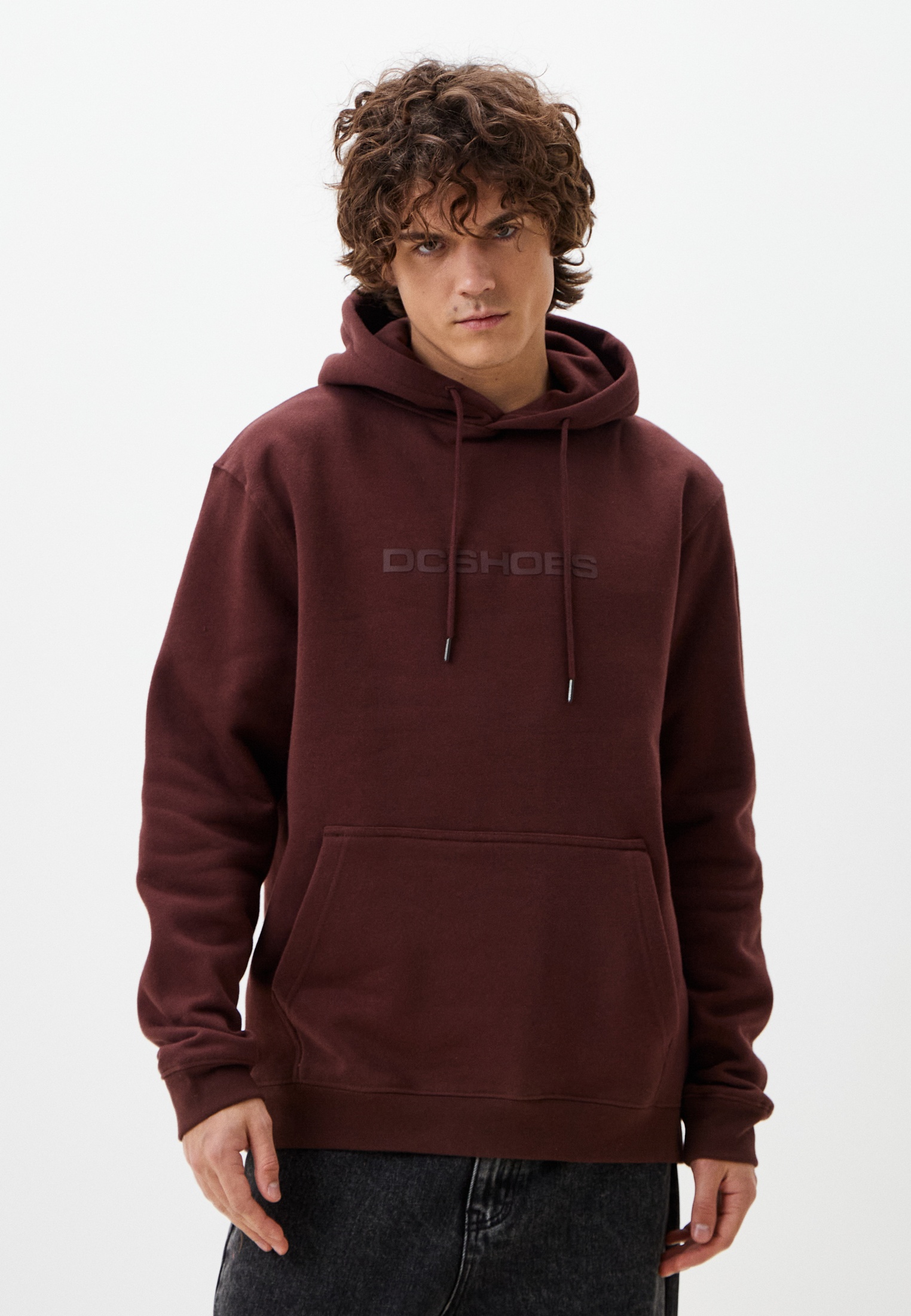 Худи DC Shoes IN BETWEEN, цвет: коричневый, RTLAEA694301 — купить в ...