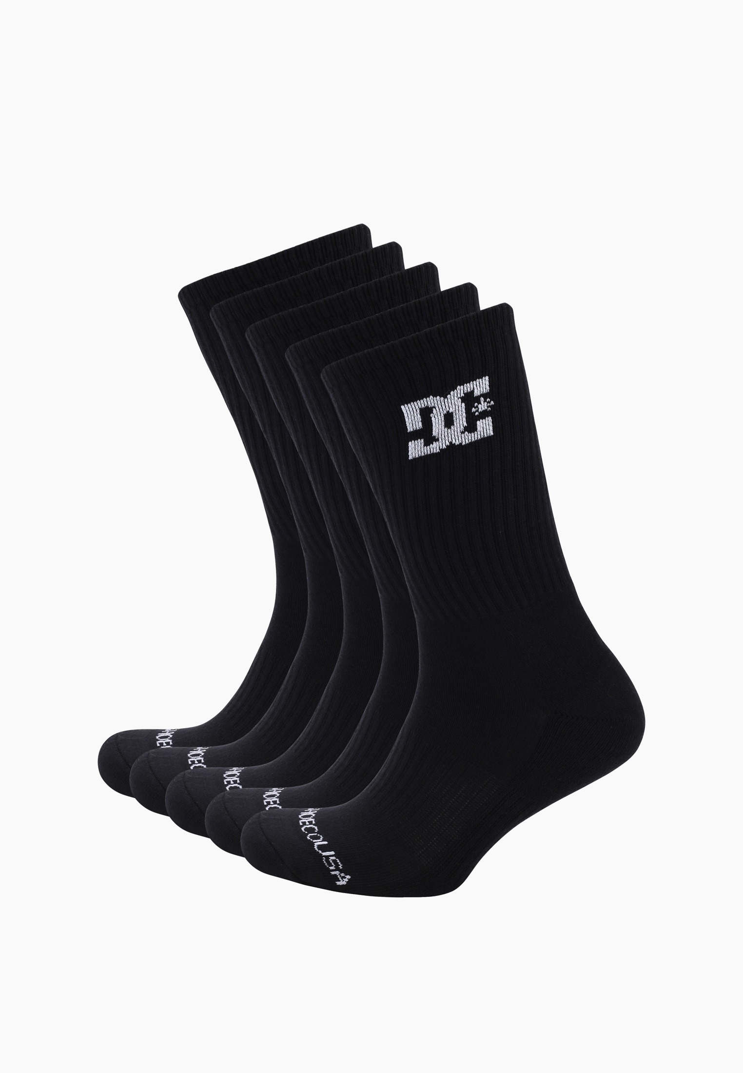 Носки 5 пар DC Shoes SPP DC CREW 5PK, цвет: черный, RTLAEA797402 ...