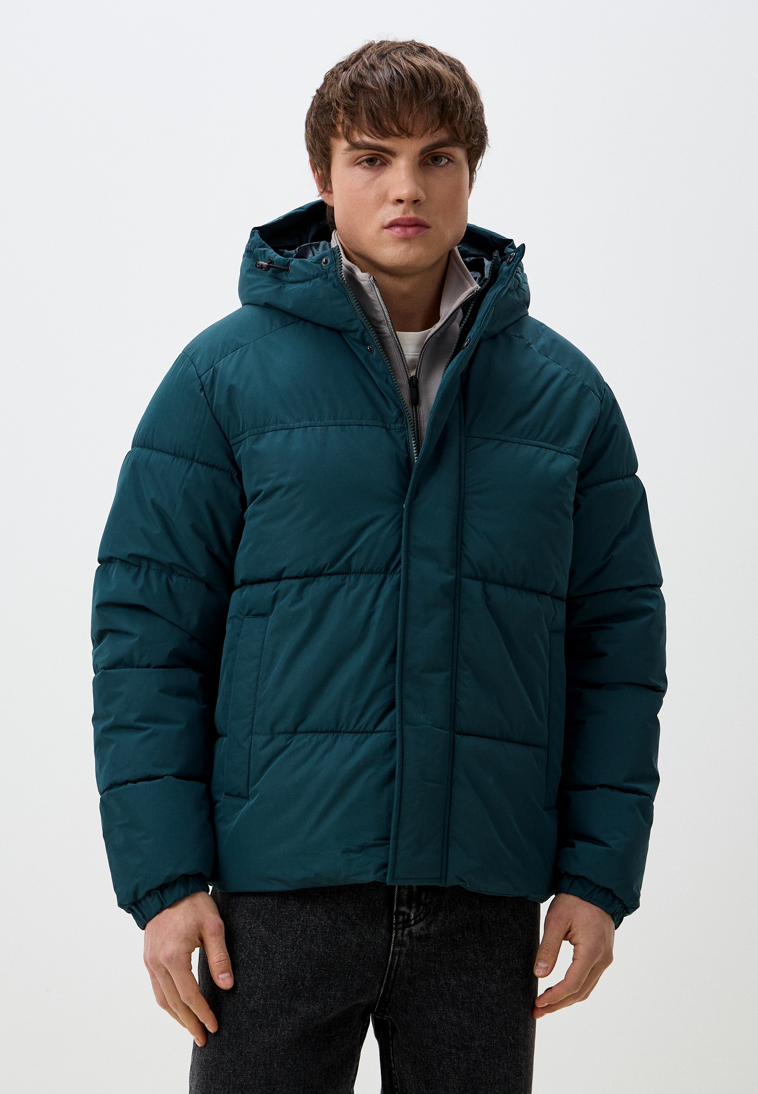 Куртка утепленная Jack & Jones, цвет: зеленый, RTLAEA864701 — купить в ...