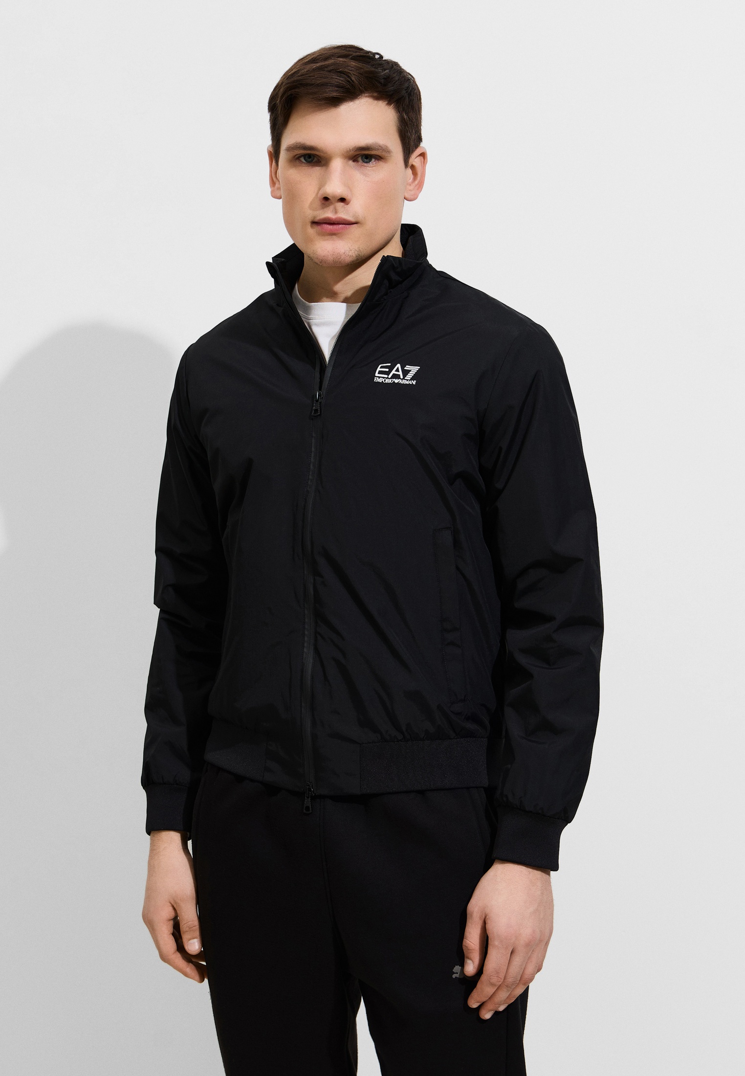 Ветровка EA7 CORE IDENTITY M, цвет: черный, RTLAEA896201 — купить в ...