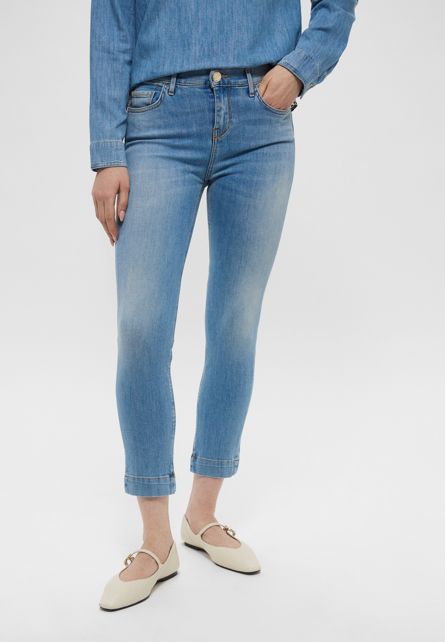 Джинсы Pinko, цвет: голубой, RTLAEA975801 — купить в интернет-магазине ...