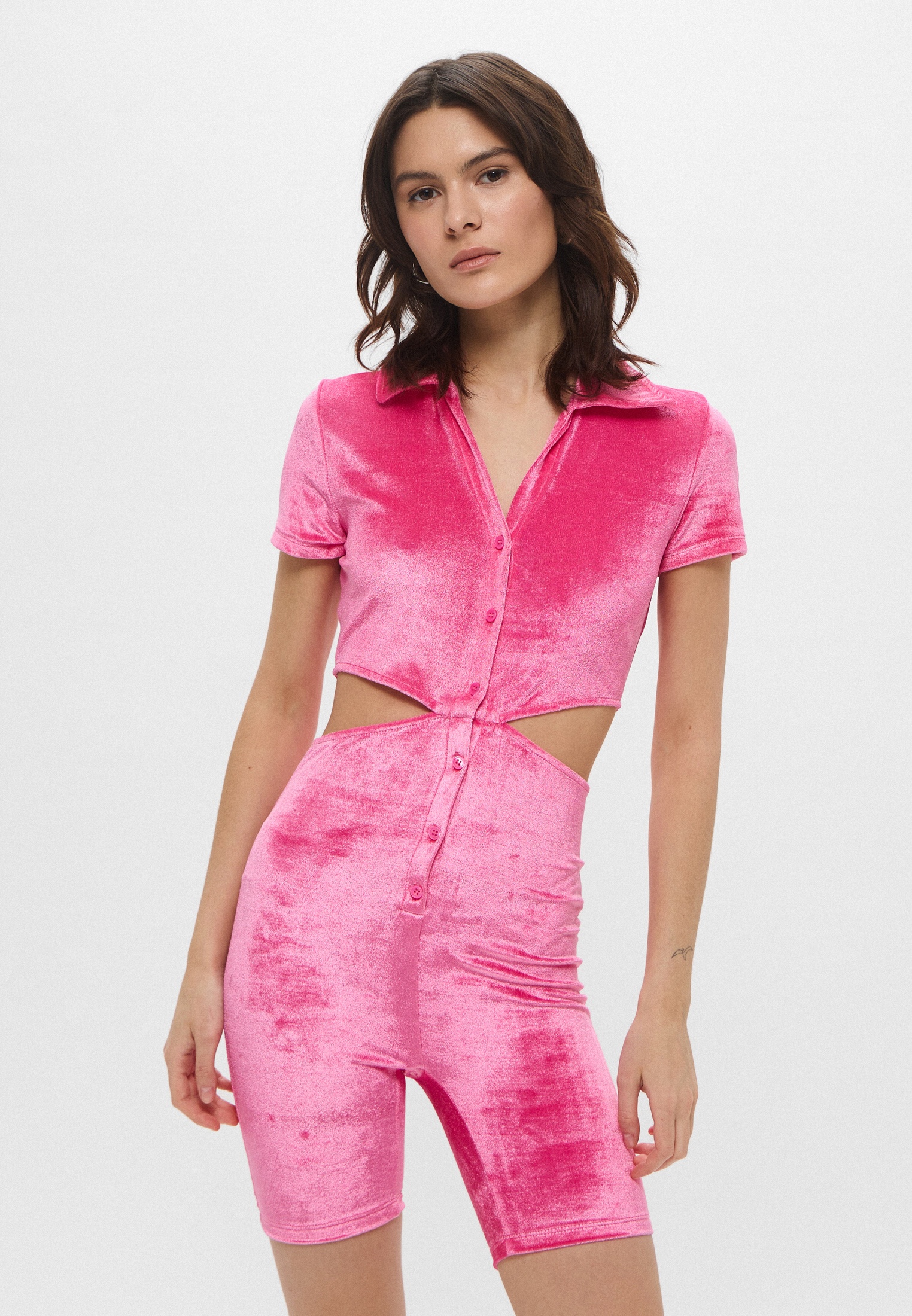 Комбинезон H&M, цвет: розовый, RTLAEB344401 — купить в интернет ...