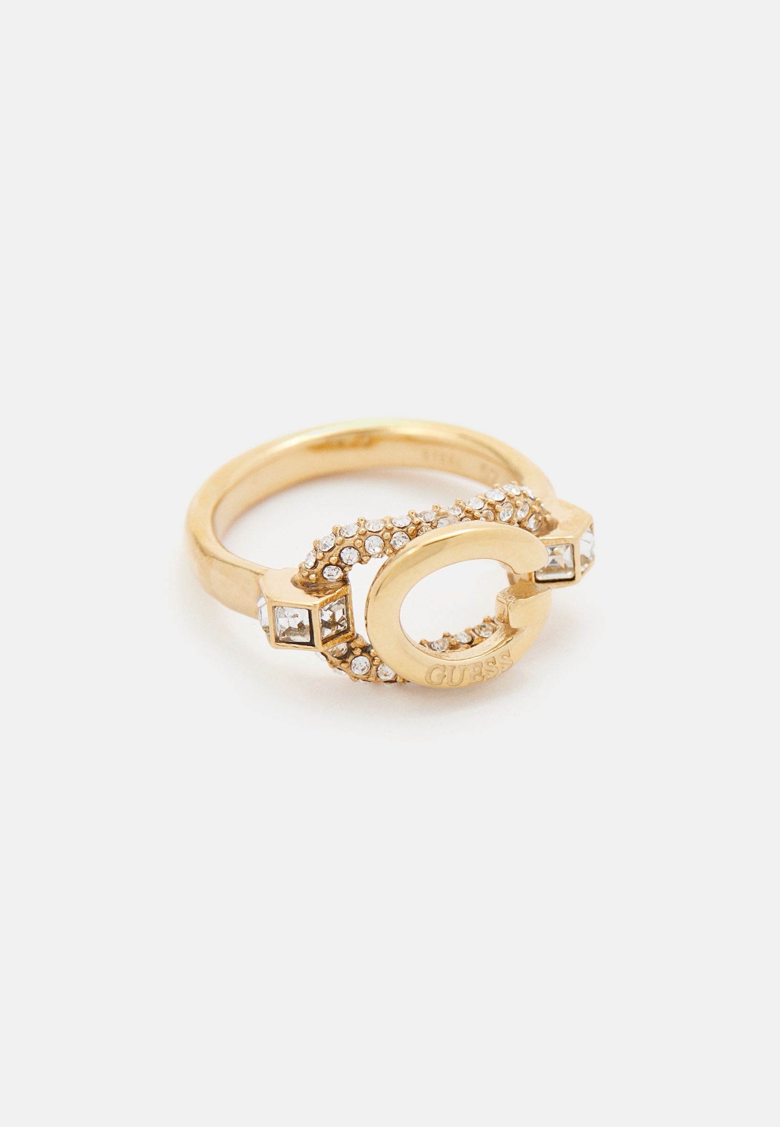 Кольцо Guess, цвет: золотой, RTLAEB438301 — купить в интернет-магазине ...