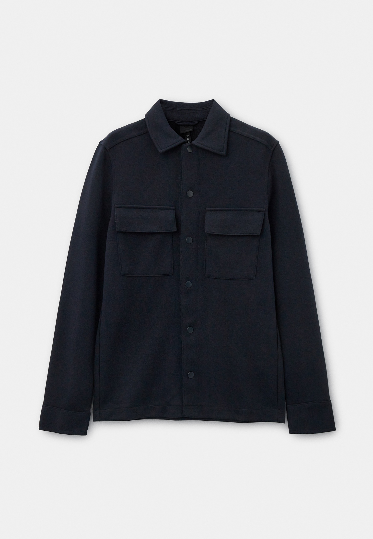 Рубашка H&M, цвет: синий, RTLAEB468201 — купить в интернет-магазине Lamoda