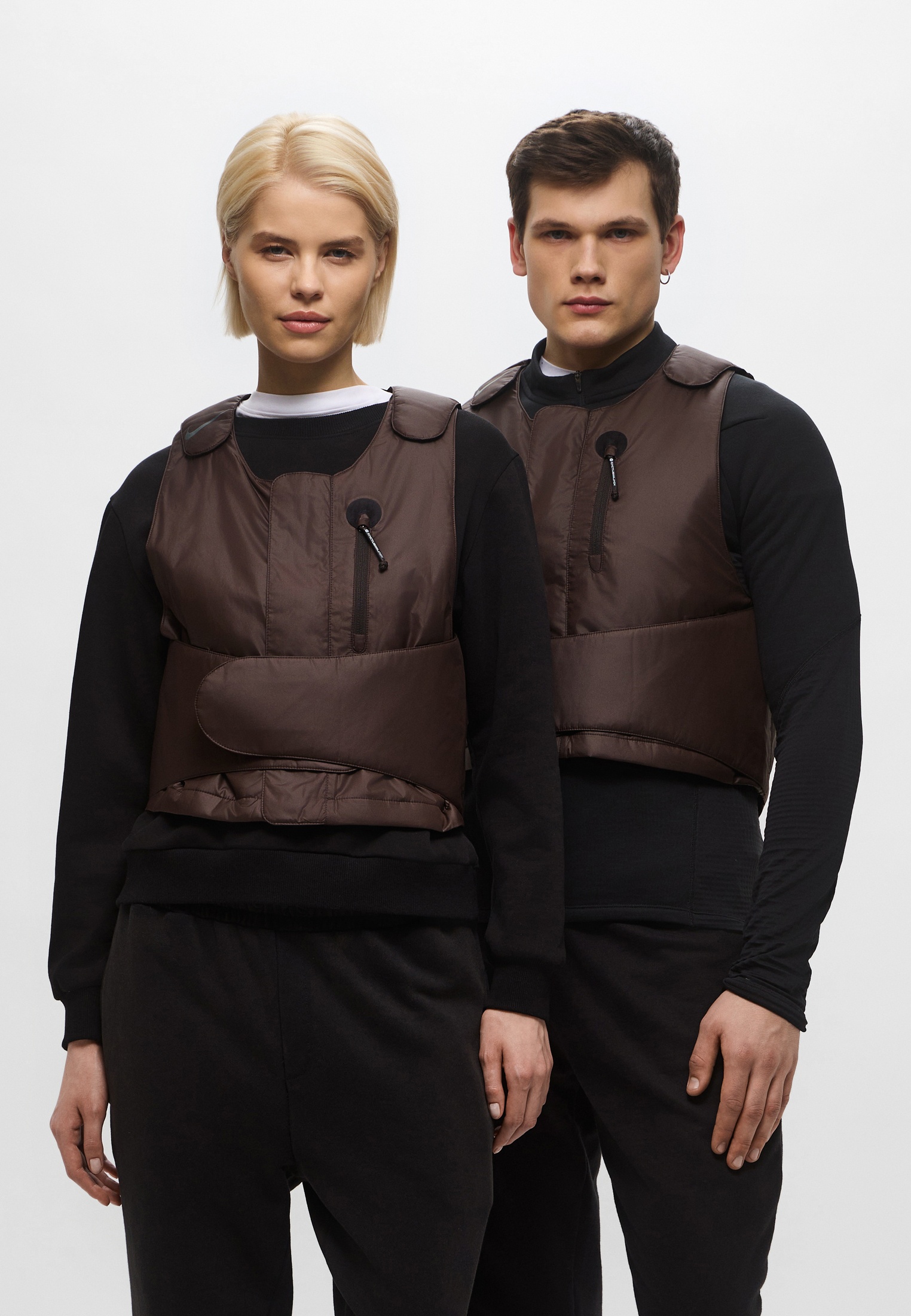 Жилет утепленный Nike Nike x Travis Scott BH Vest, цвет: коричневый ...