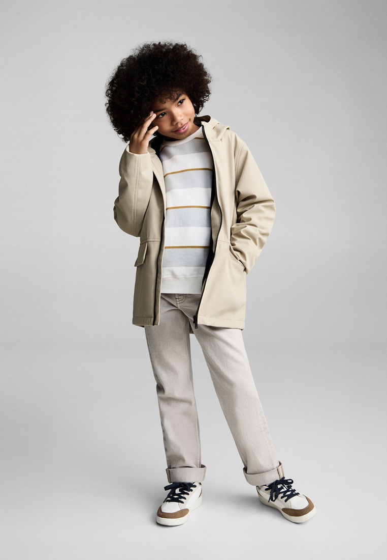 Парка Mango Kids RAMON, цвет: бежевый, RTLAEB975801 — купить в интернет ...