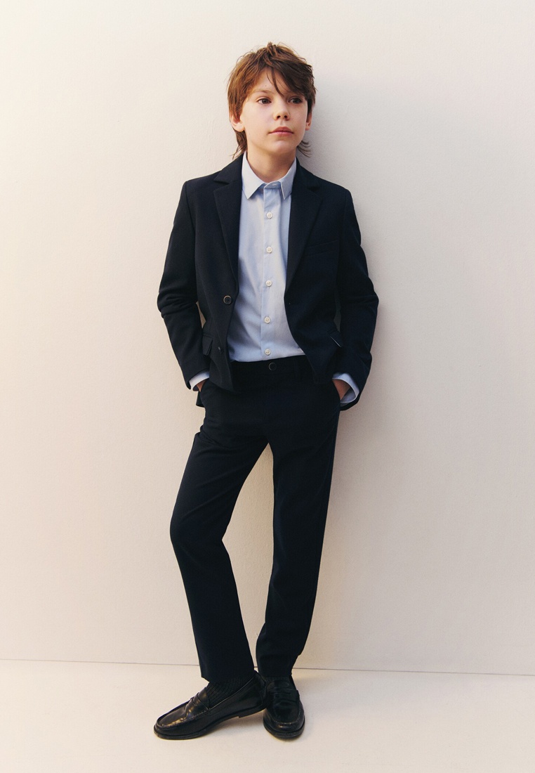 Пиджак Mango Kids CHAQUETA RUSS , цвет: синий, RTLAEC365001 — купить в ...