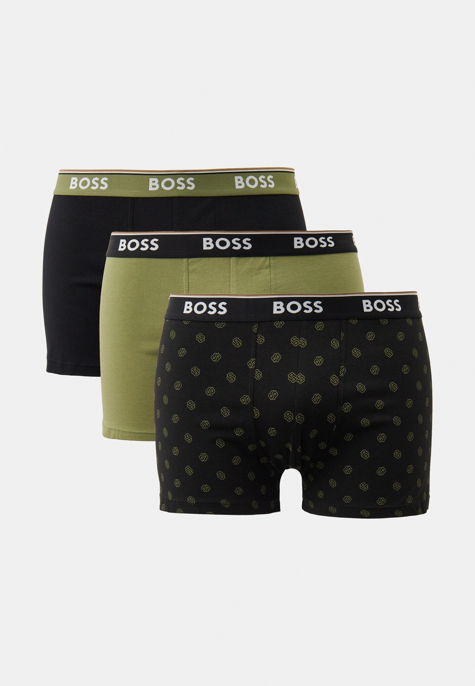 Трусы 3 шт. Boss Trunk 3P Power Desig, цвет: хаки, RTLAEC450501 ...