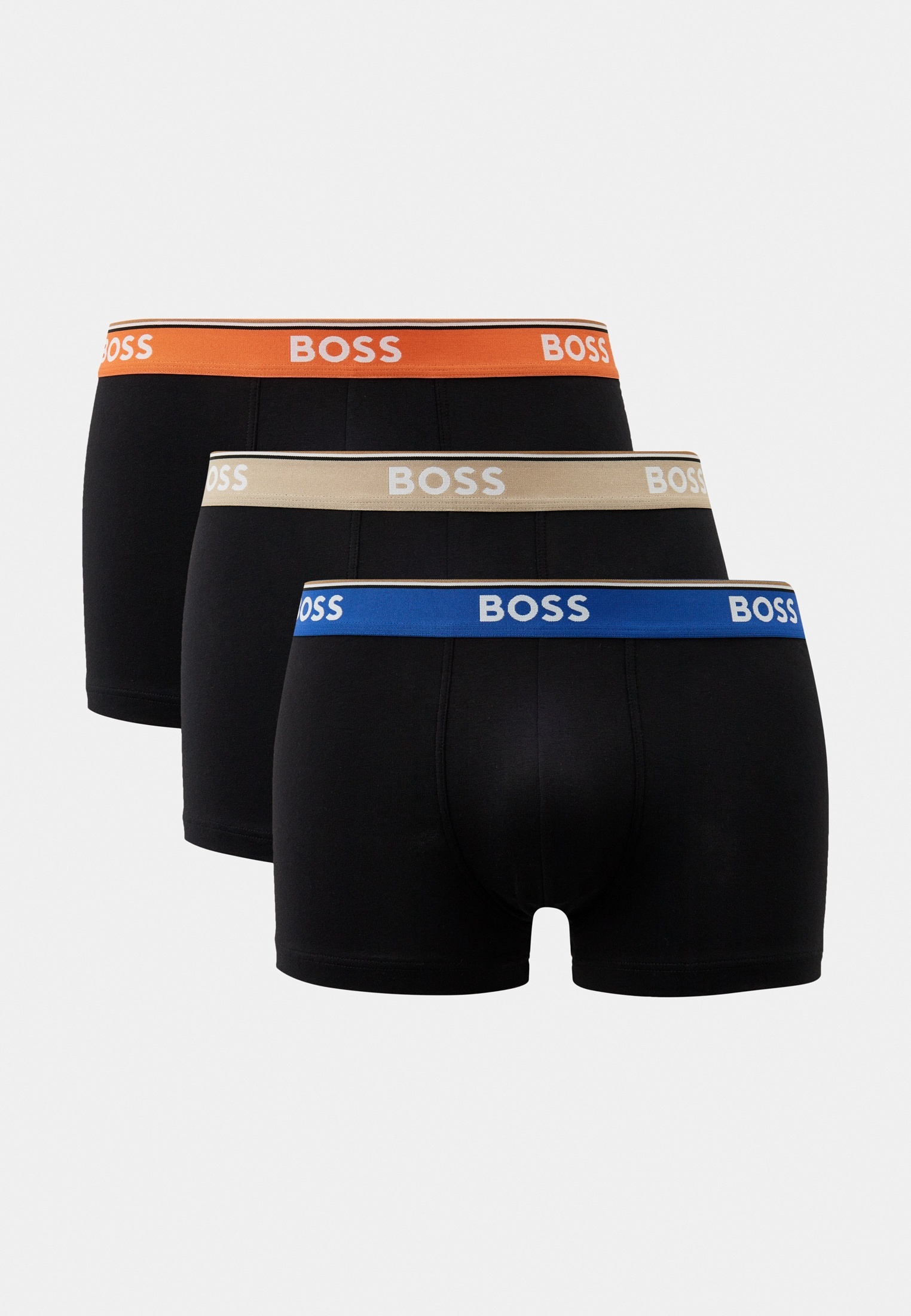 Трусы 3 шт. Boss Trunk 3P Power, цвет: черный, RTLAEC903301 — купить в ...