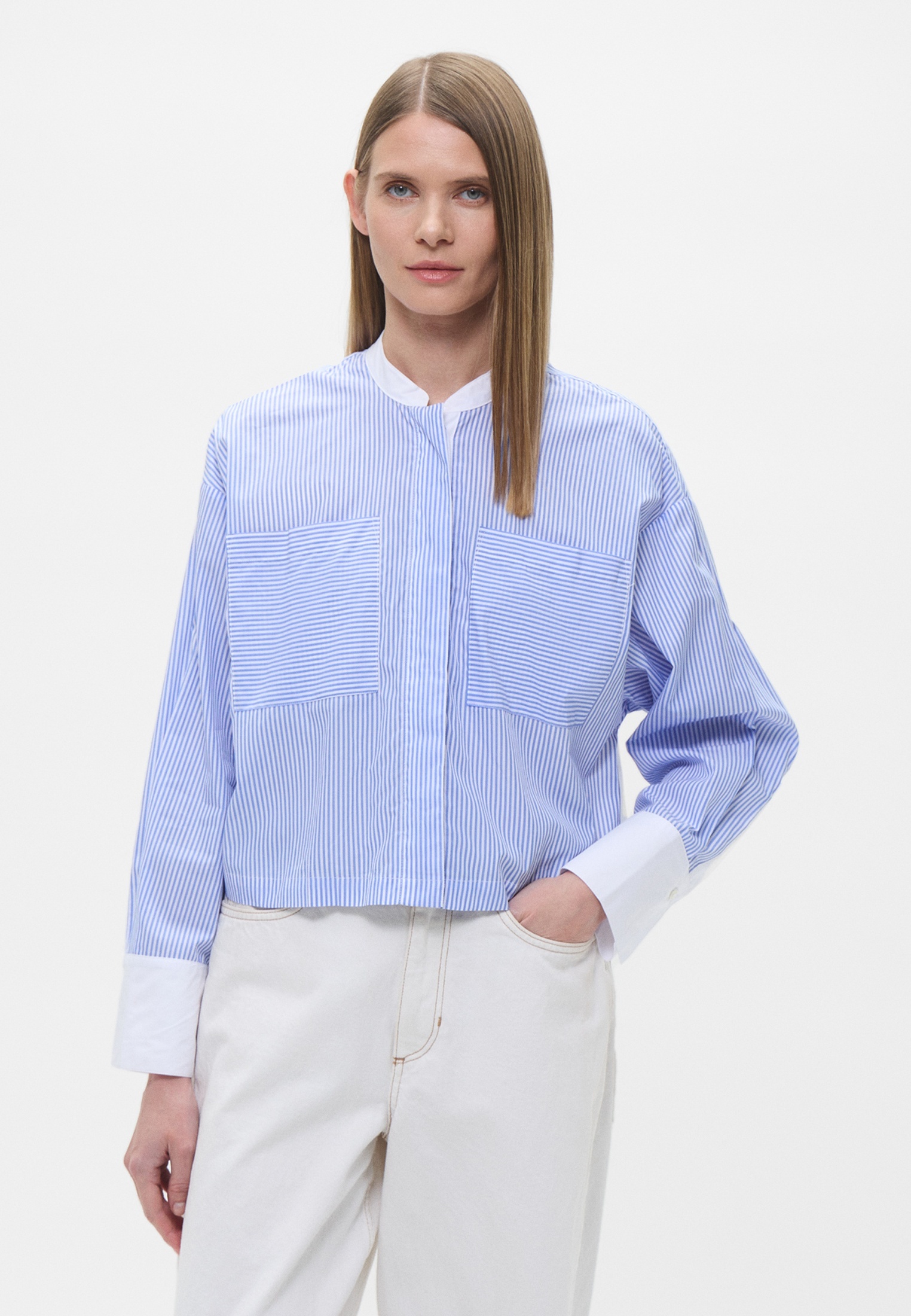 Рубашка Max&Co CALA, цвет: голубой, RTLAED133901 — купить в интернет ...