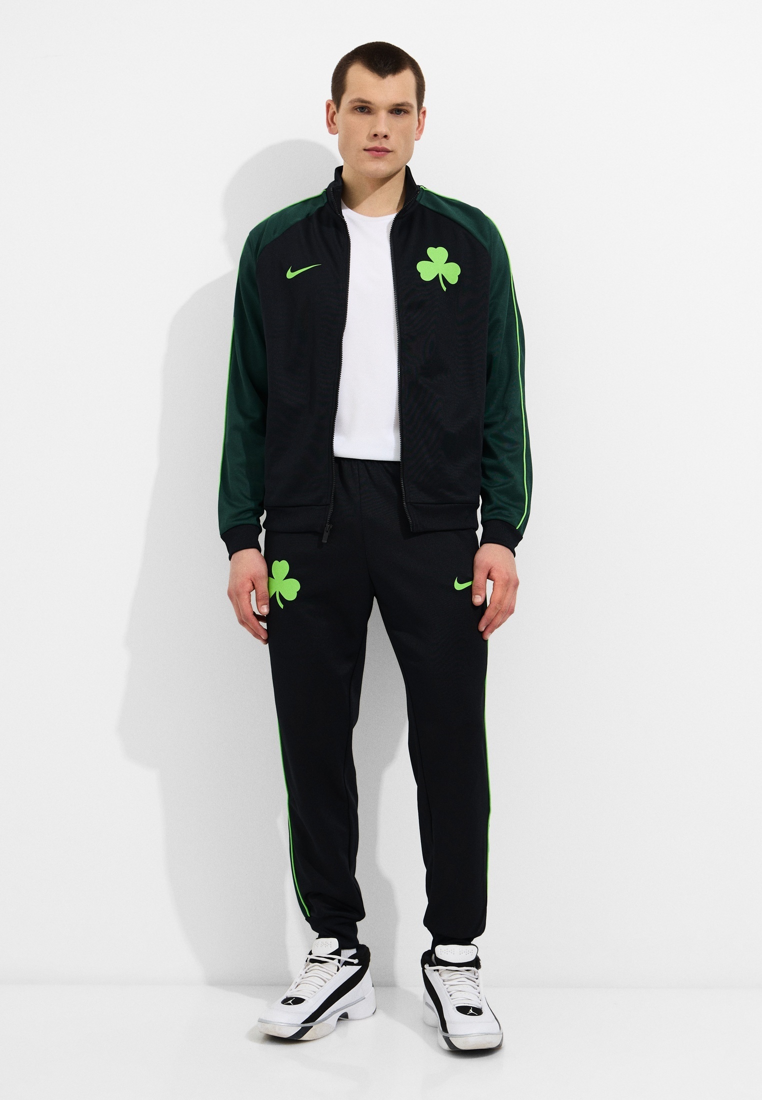 Костюм спортивный Nike BOS MNK CLUB TRKST CTS CE, цвет: черный ...