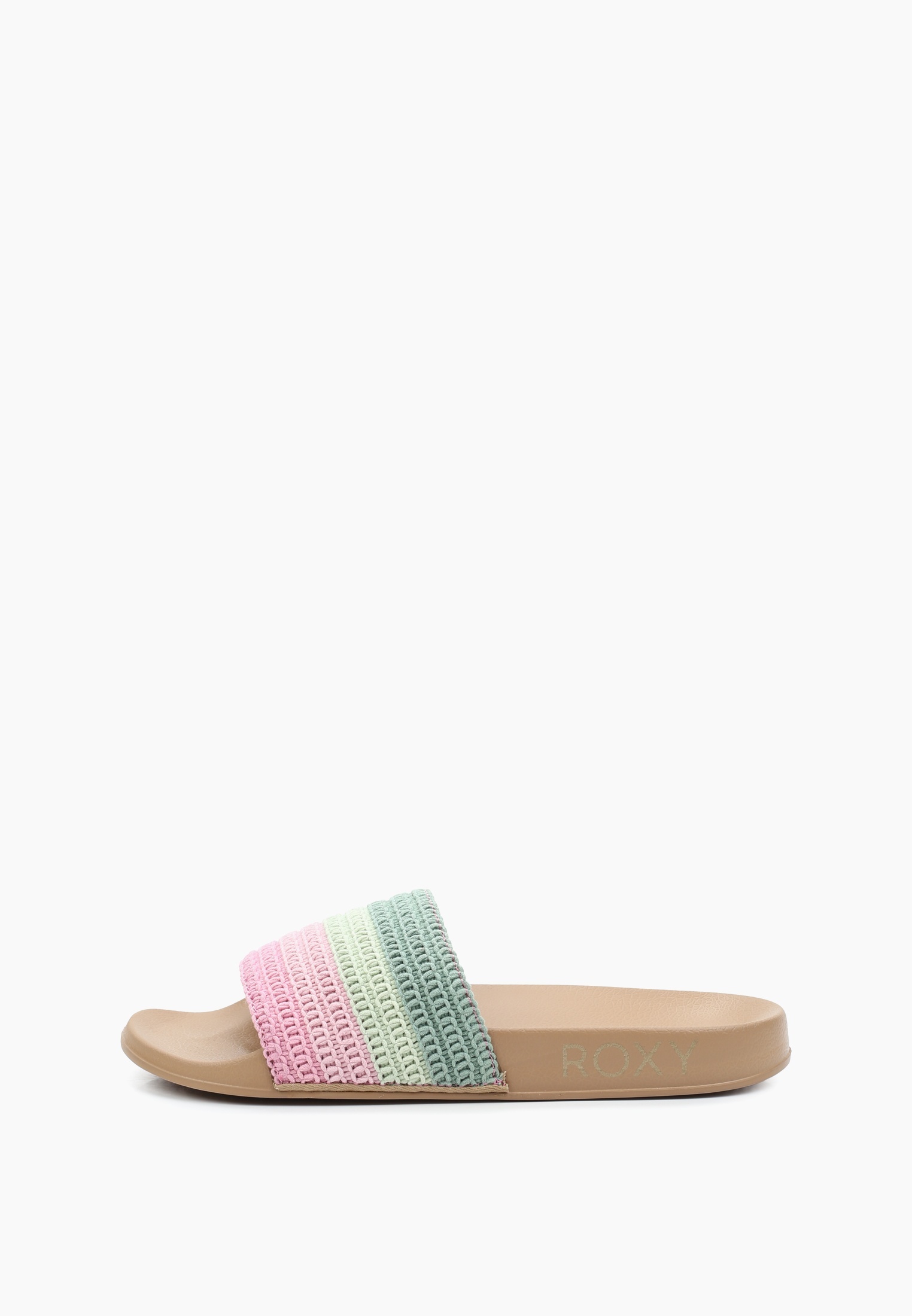 Сланцы Roxy SLIPPY IV CROCHET, цвет: мультиколор, RTLAEF035801 — купить ...