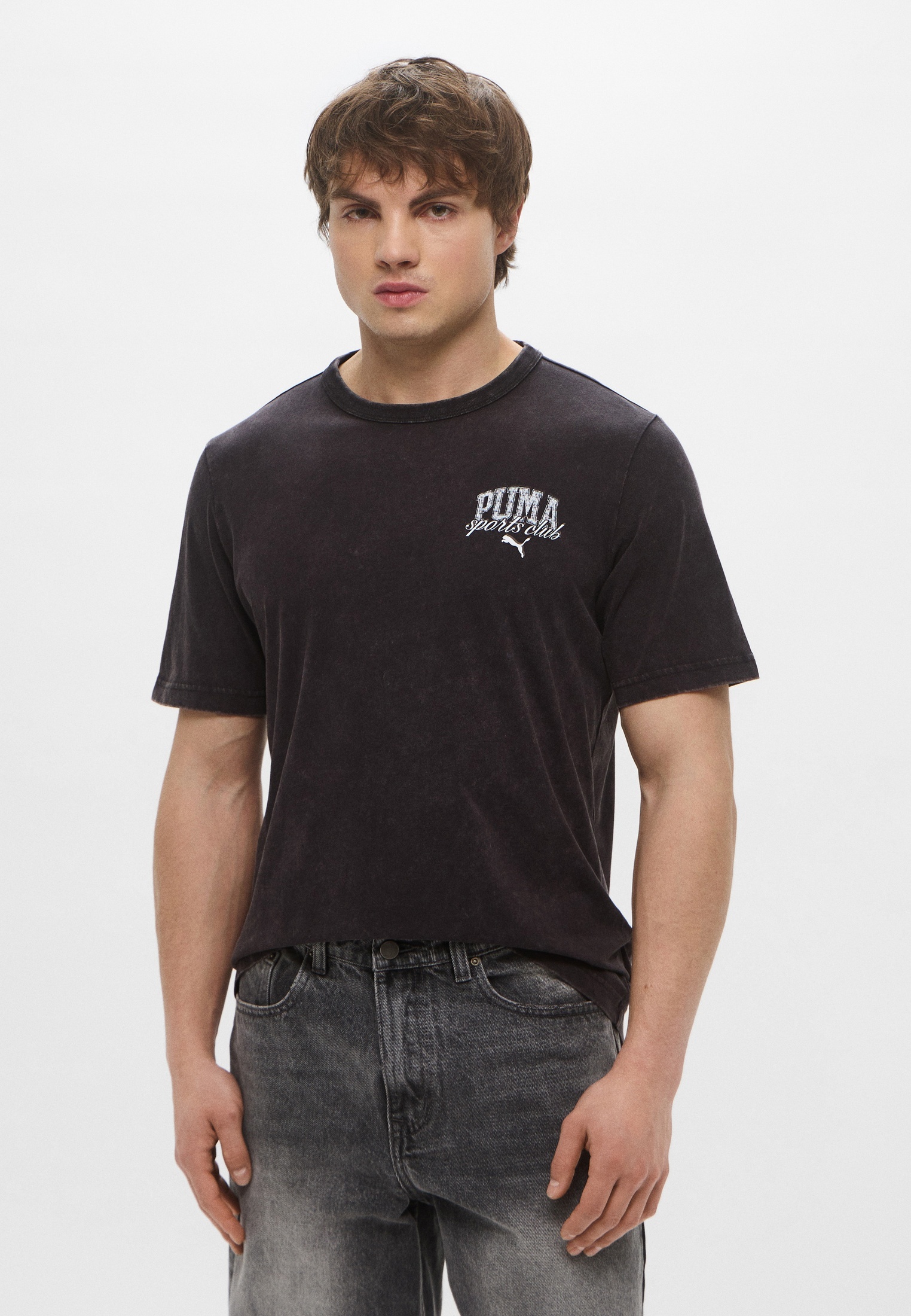 Футболка PUMA PUMA CLASS Washed Tee, цвет: черный, RTLAEF322401 ...