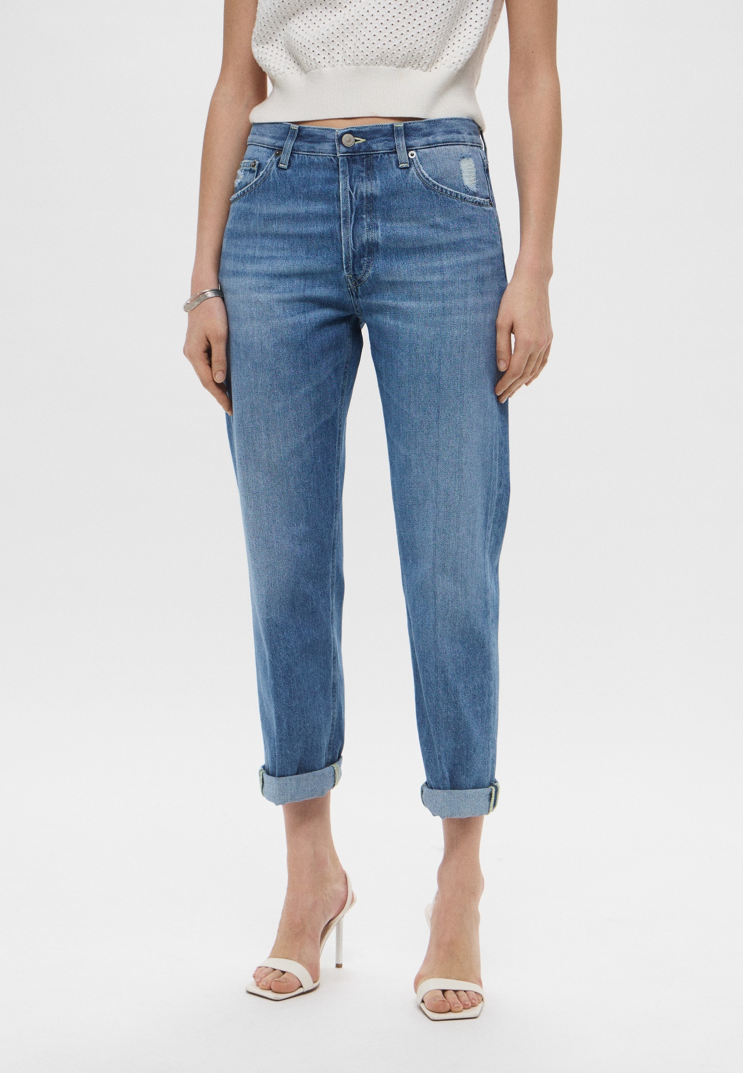 Джинсы Dondup ICON, цвет: синий, RTLAEF701401 — купить в интернет ...