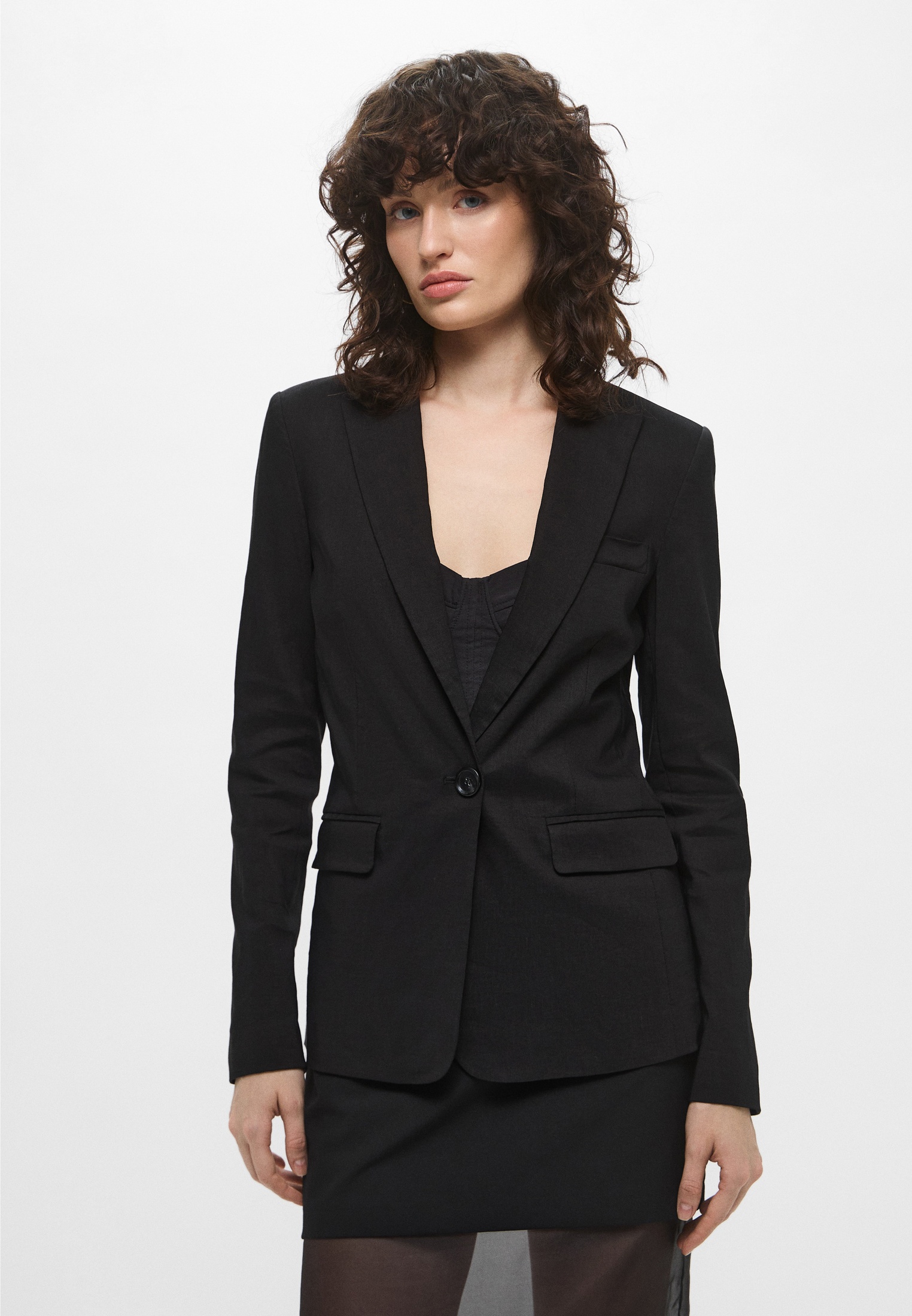 Жакет Pinko, цвет: черный, RTLAEG508201 — купить в интернет-магазине Lamoda