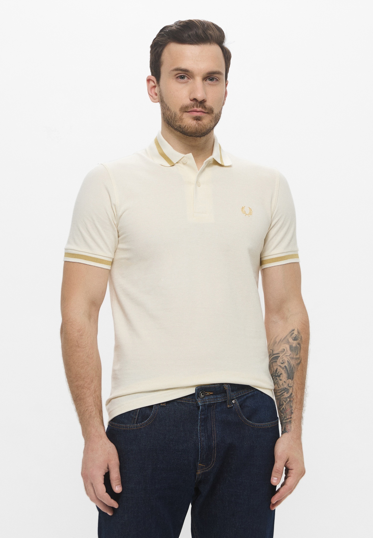 Поло Fred Perry M2, цвет: бежевый, RTLAEG729201 — купить в интернет ...