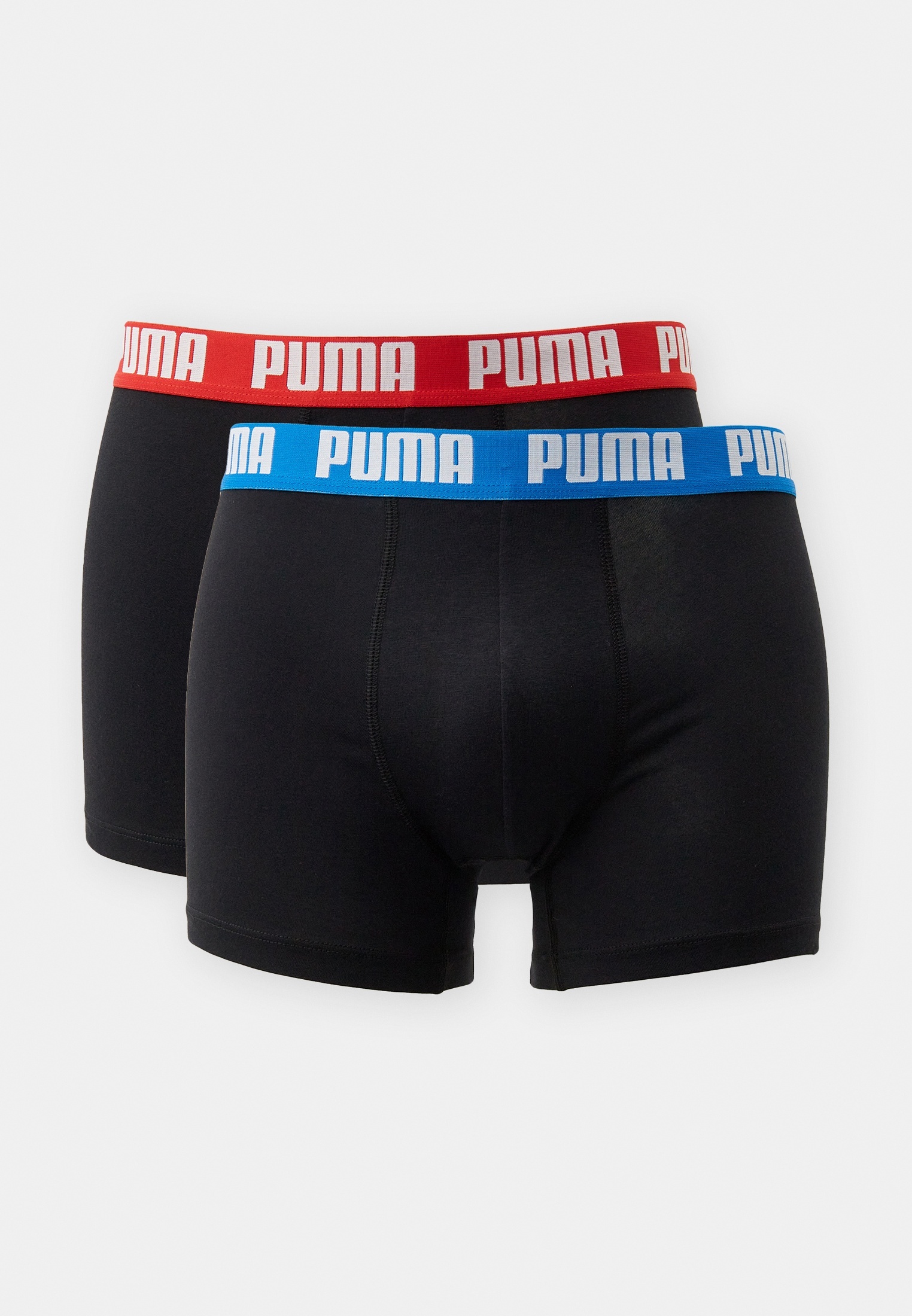 Трусы 2 шт. PUMA MEN EVERYDAY BASIC BOXER 2P, цвет: черный ...