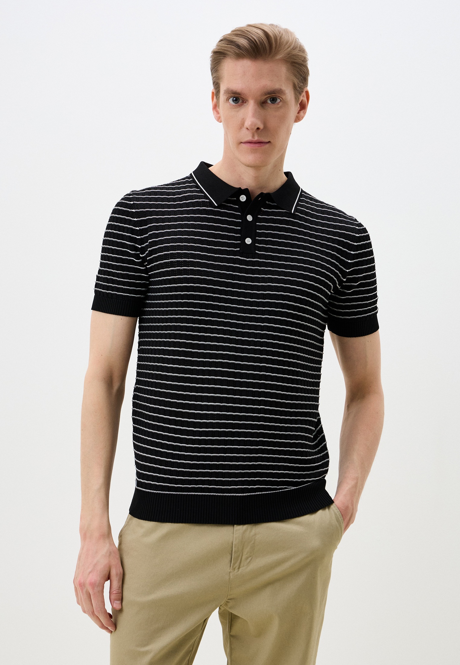 Поло Rushbay, цвет: черный, RTLAEG882101 — купить в интернет-магазине ...