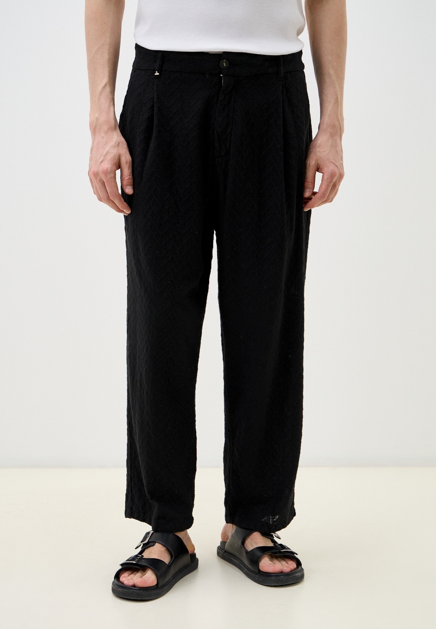 Брюки Berna, цвет: черный, RTLAEH017801 — купить в интернет-магазине Lamoda