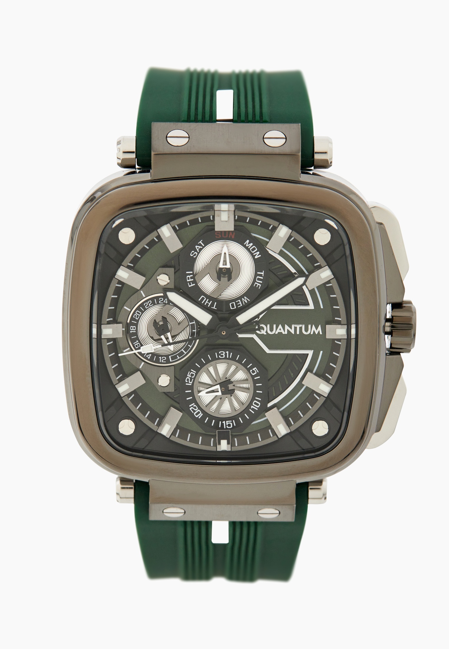 Часы Quantum PWG1014.075, цвет: зеленый, RTLAEH286101 — купить в интернет-магазине Lamoda