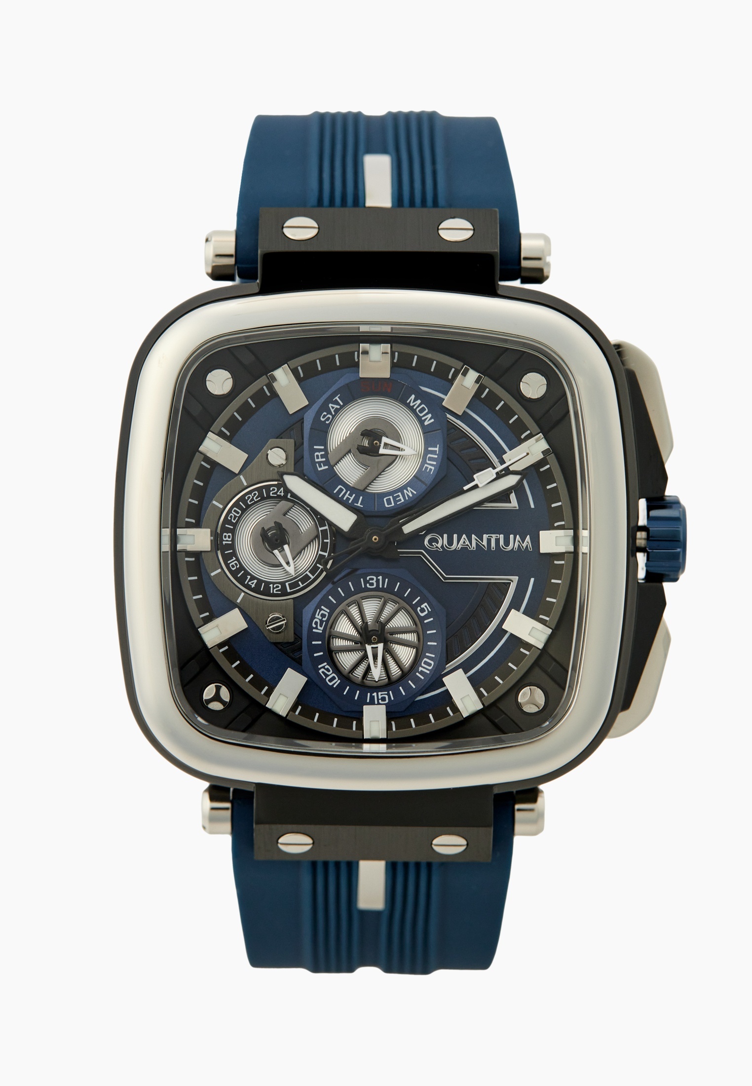 Часы Quantum PWG1014.059, цвет: синий, RTLAEH286201 — купить в интернет-магазине Lamoda