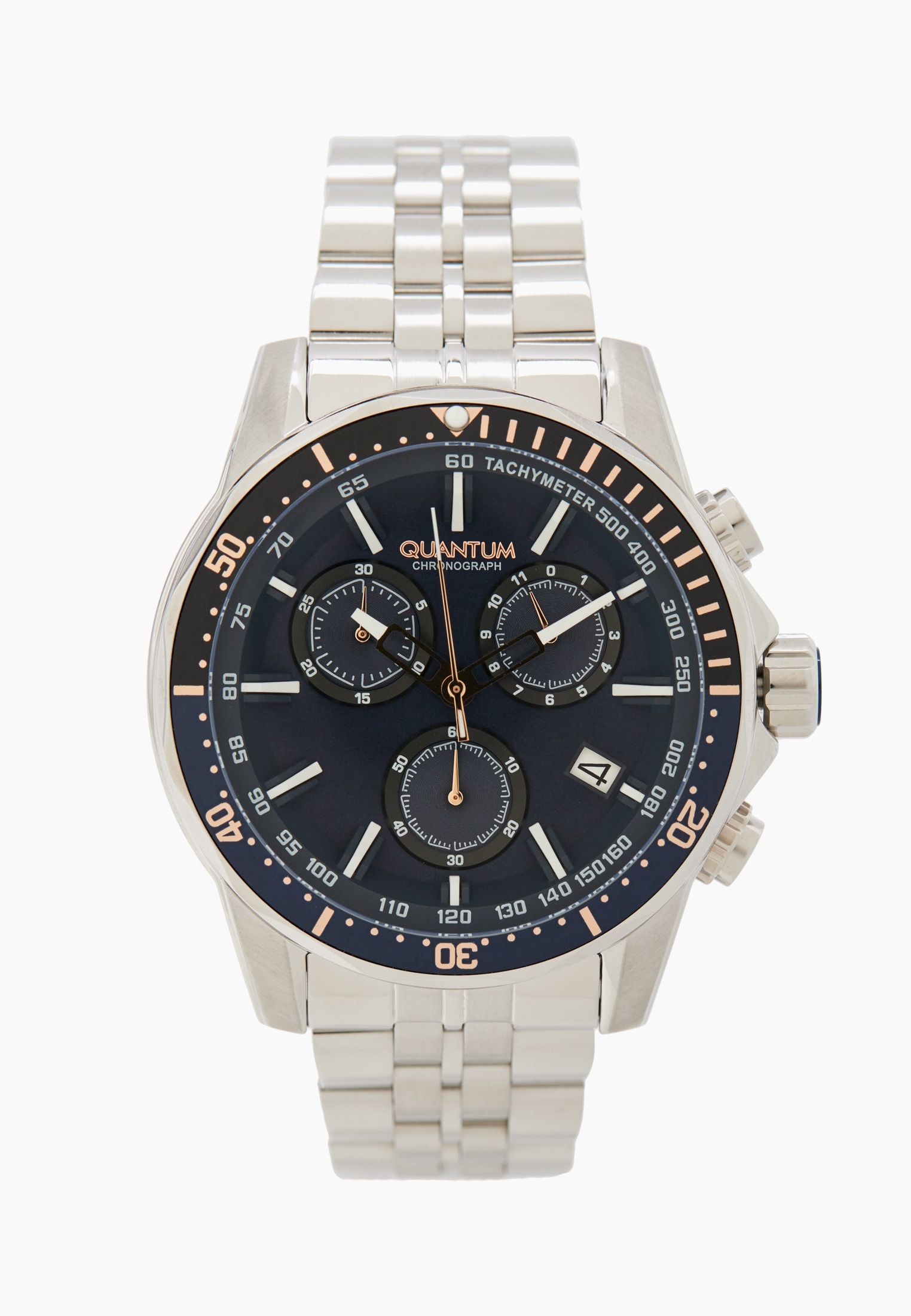 Часы Quantum PWG1036.380, цвет: серебряный, RTLAEH286801 — купить в интернет-магазине Lamoda