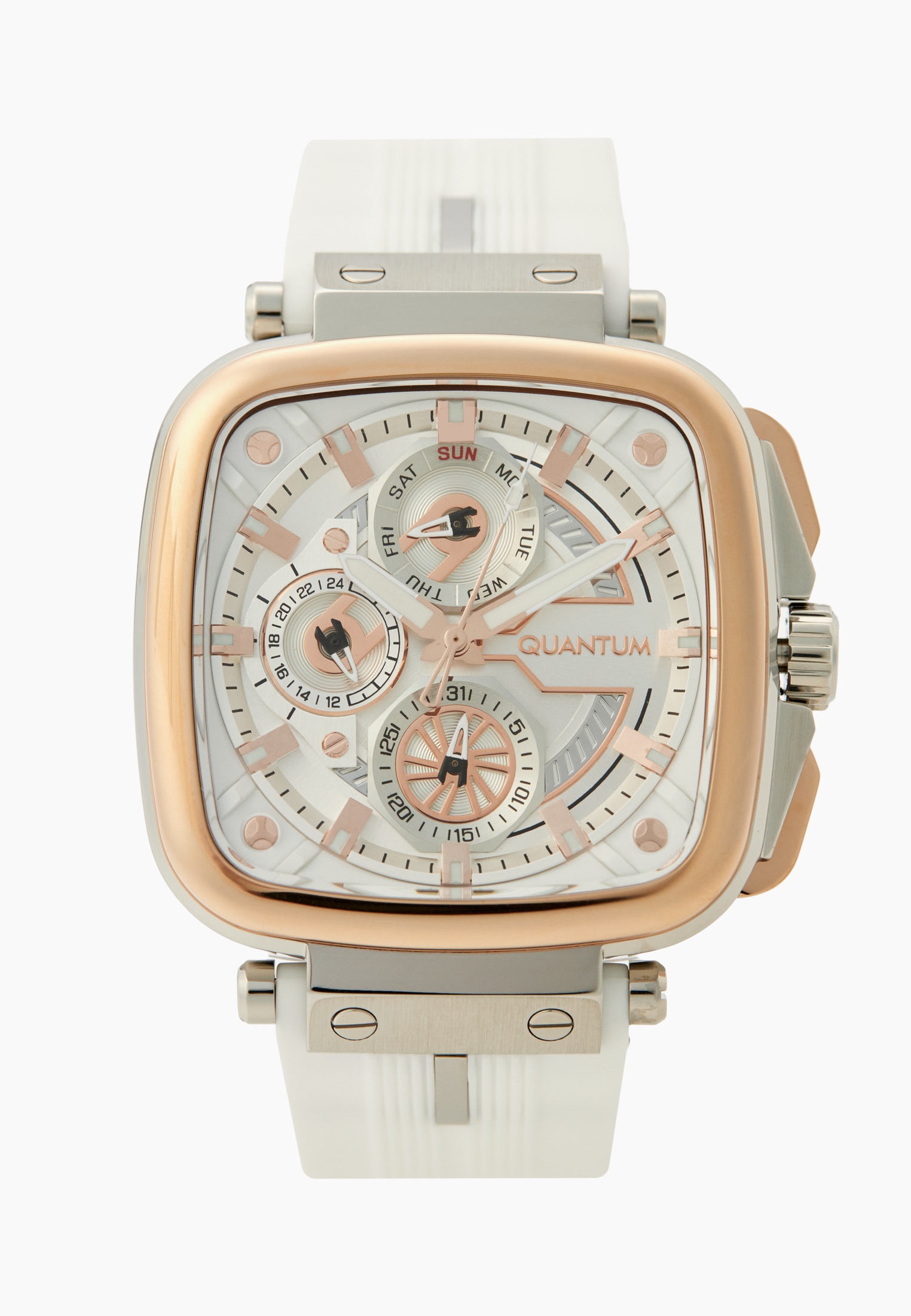 Часы Quantum PWG1014.533, цвет: белый, RTLAEH286901 — купить в интернет-магазине Lamoda