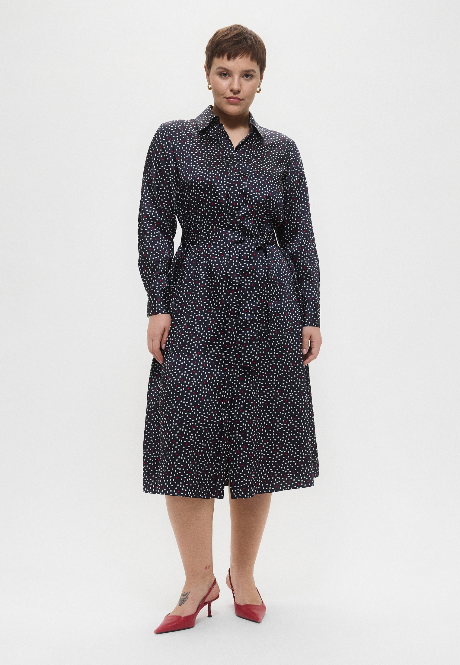 Платье Persona by Marina Rinaldi GIUDEA, цвет: синий, RTLAEH473501 ...