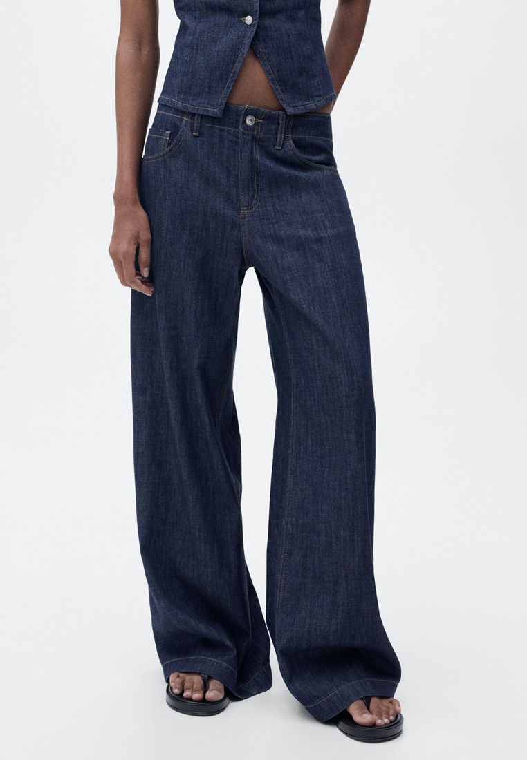 Джинсы Mango LIA, цвет: синий, RTLAEI055201 — купить в интернет ...