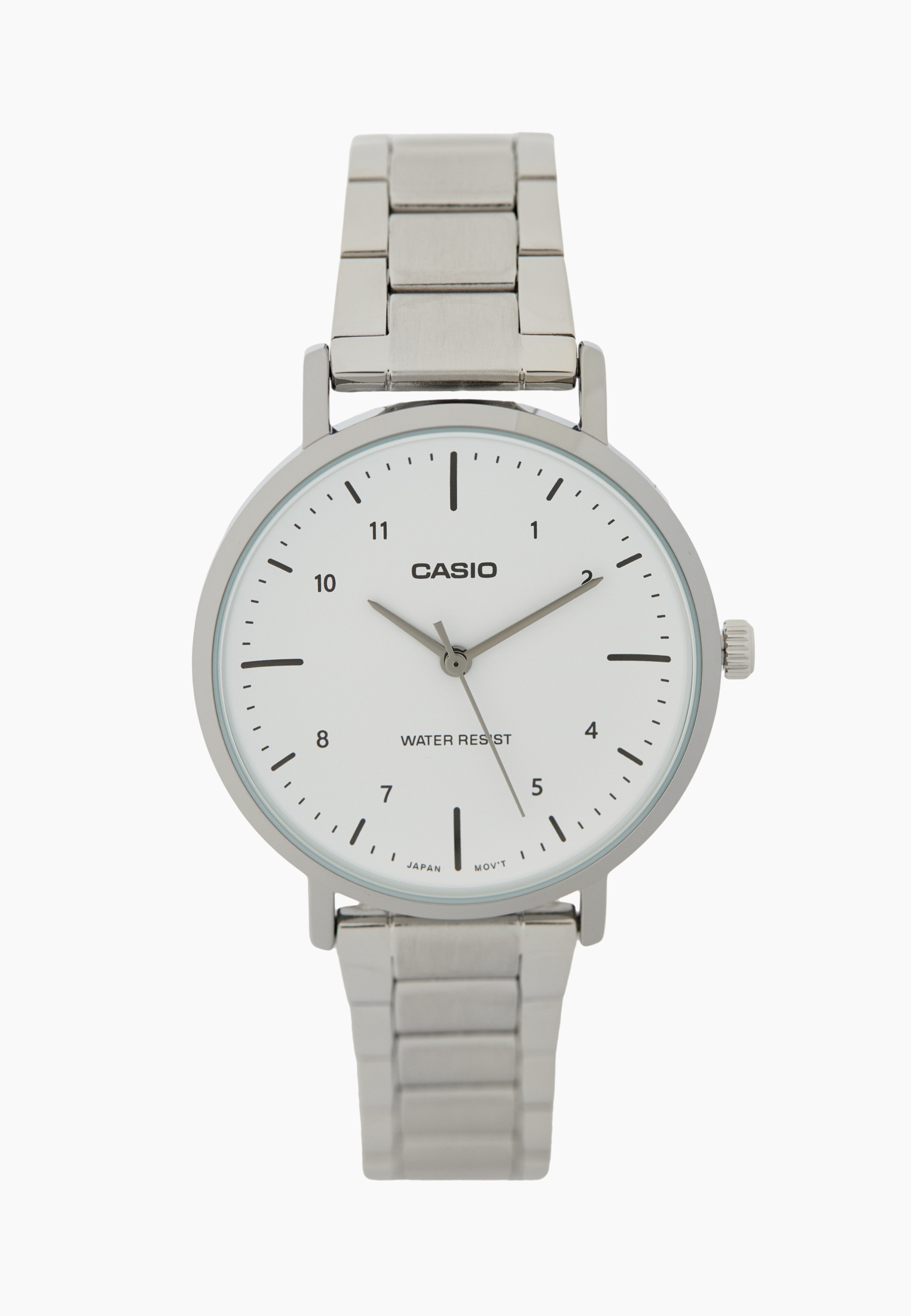Часы Casio LTP-VT03D-7B, цвет: серебряный, RTLAEH903701 — купить в интернет-магазине Lamoda