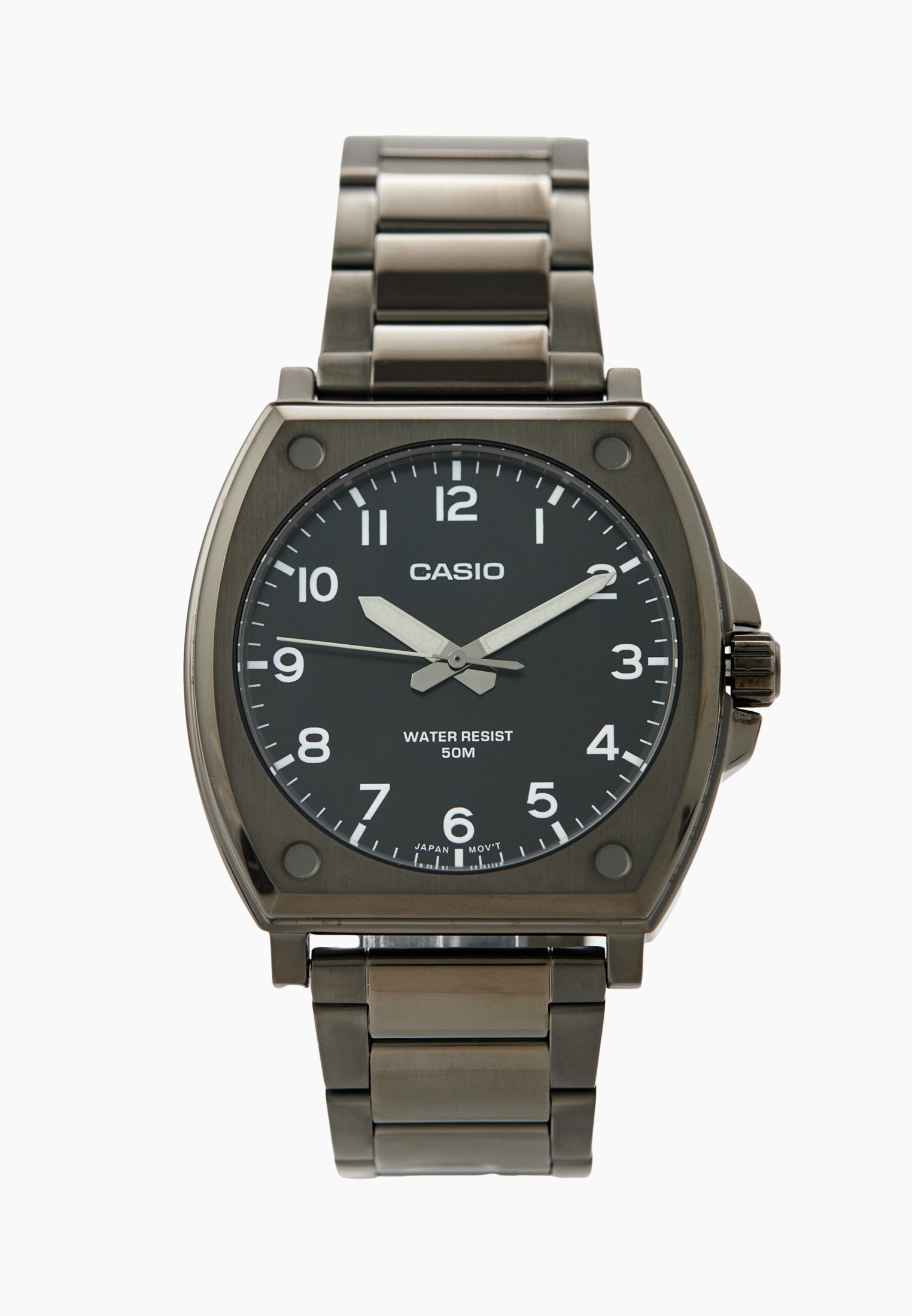 Часы Casio MTP-E730B-1A, цвет: серый, RTLAEH907401 — купить в интернет-магазине Lamoda