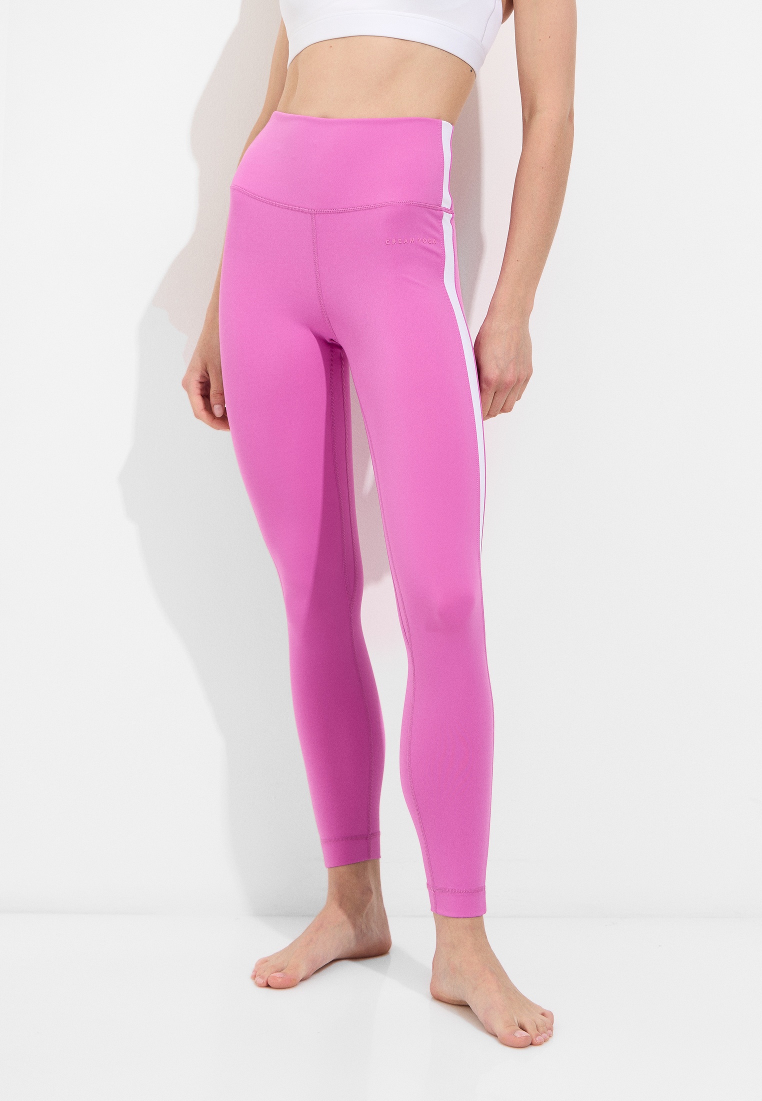 Леггинсы Cream Yoga Hana, цвет: фуксия, RTLAEI485701 — купить в ...