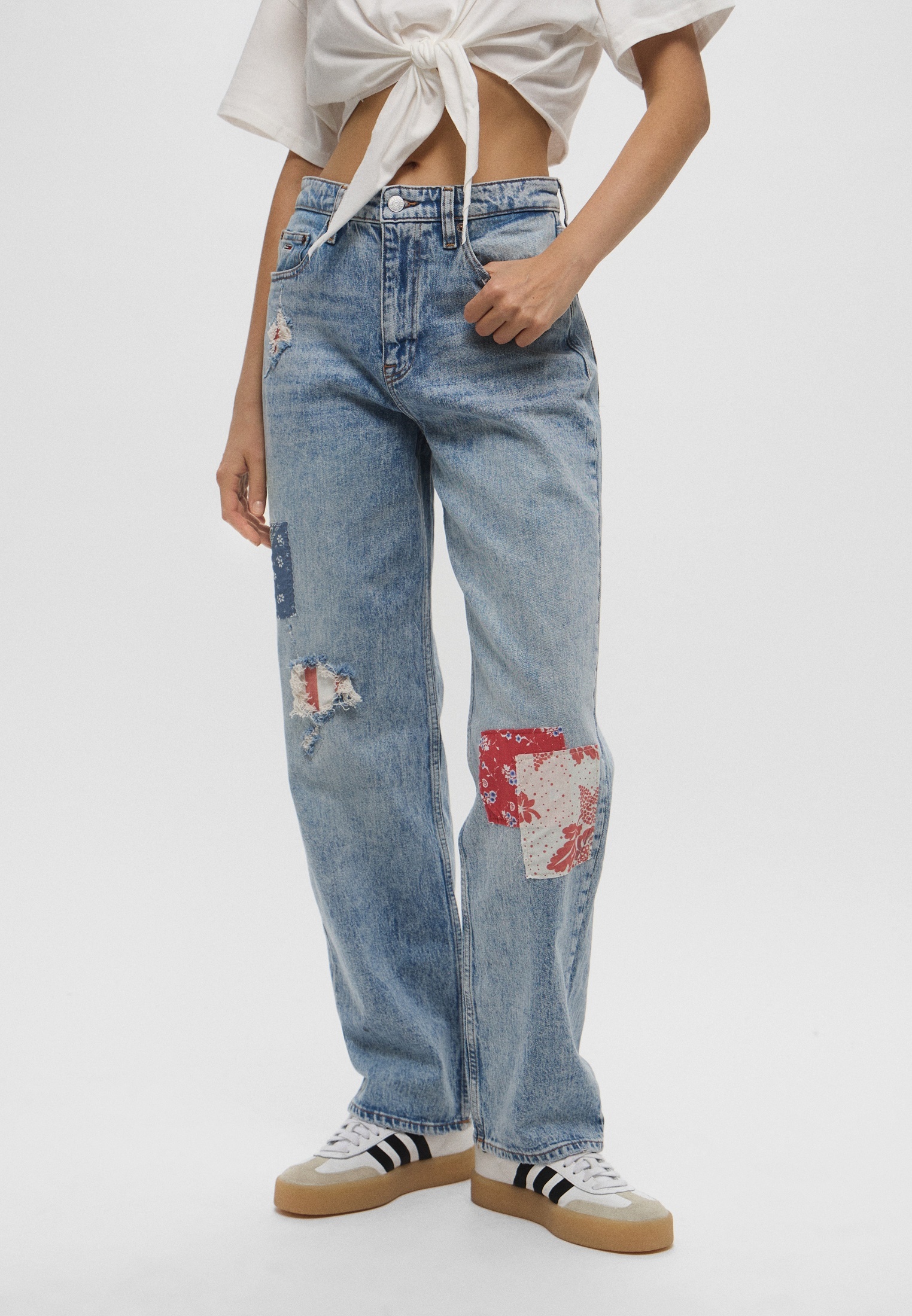 Джинсы Tommy Jeans LAYLA, цвет: голубой, RTLAEI942301 — купить в ...