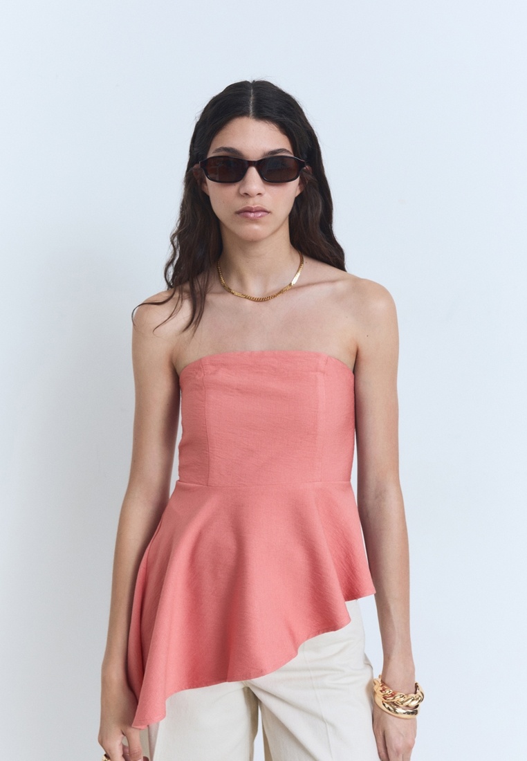 Топ Mango GIRLY, цвет: коралловый, RTLAEJ269201 — купить в интернет ...