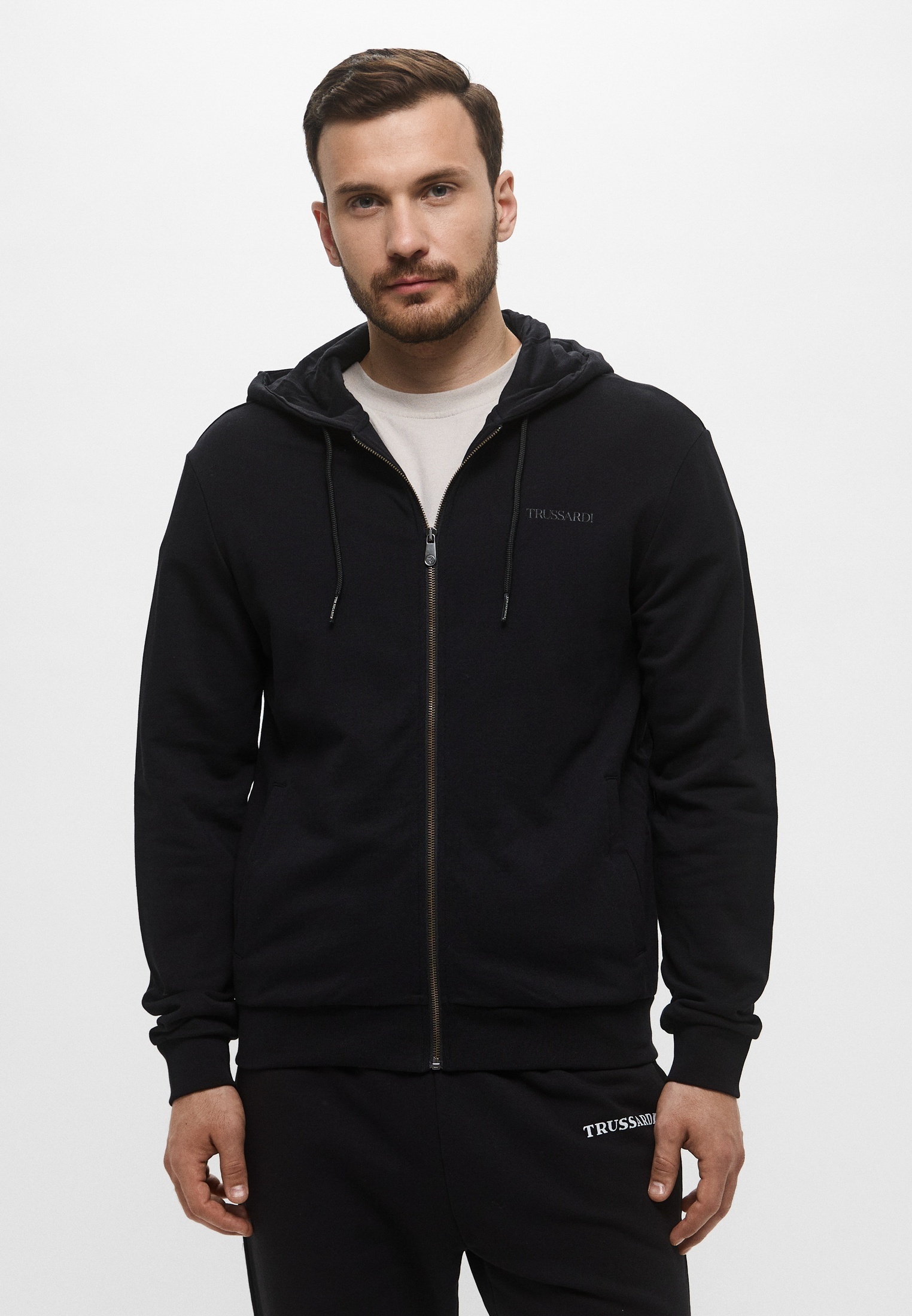 Толстовка Trussardi, цвет: черный, RTLAEJ319301 — купить в интернет ...