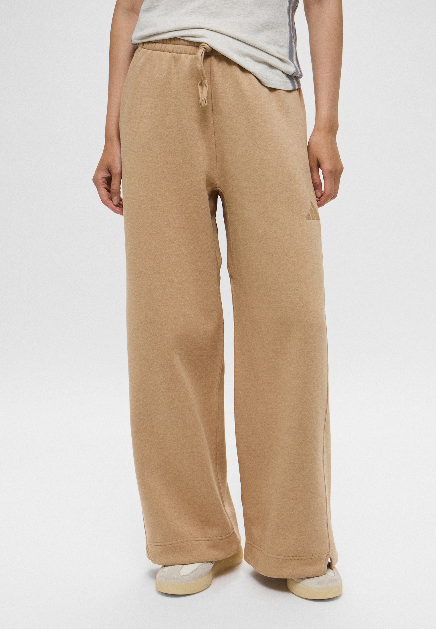 Брюки спортивные adidas W ALL SZN T PT, цвет: бежевый, RTLAEL468201 ...