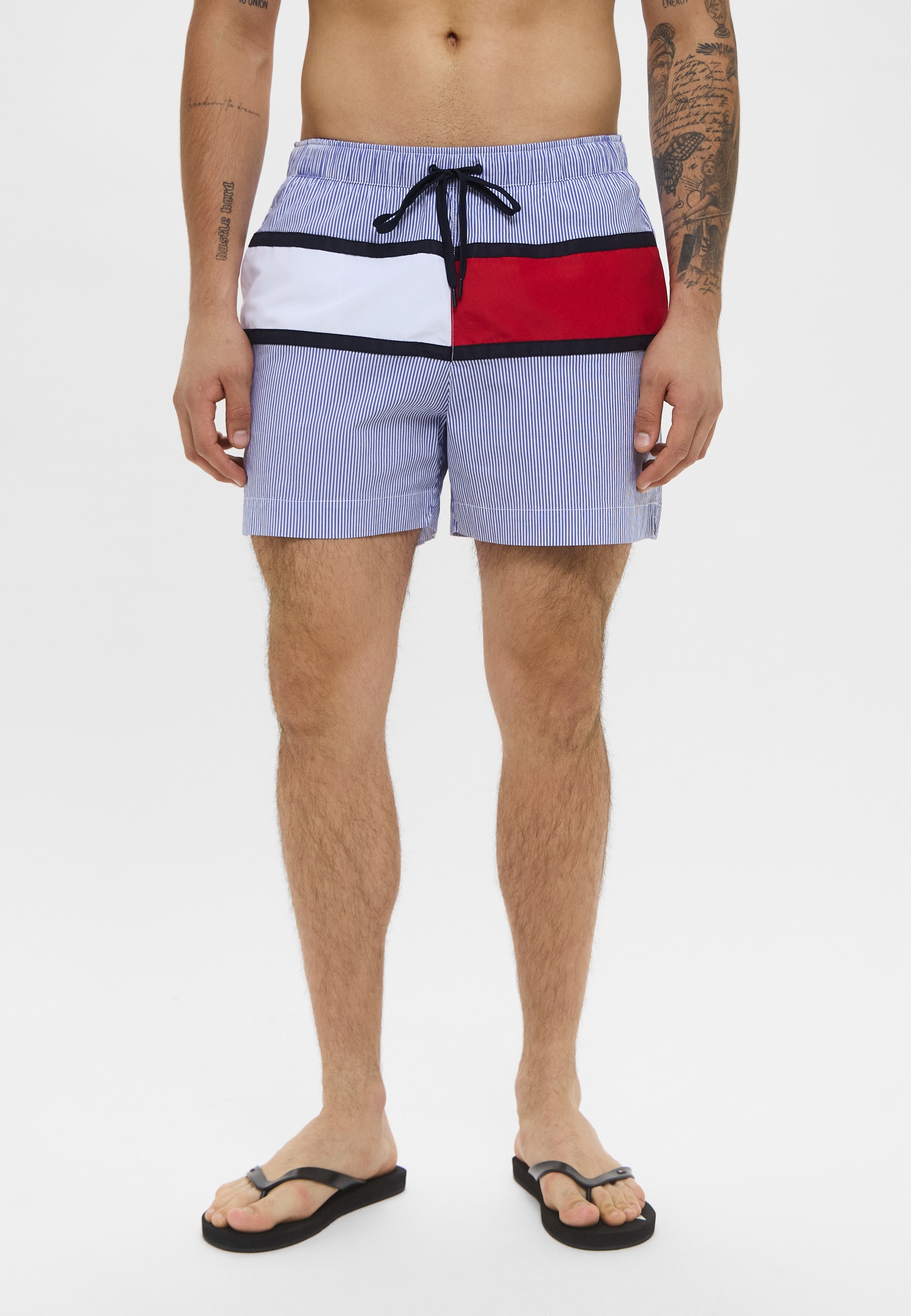 Шорты для плавания Tommy Hilfiger, цвет: синий, RTLAEM581201 — купить в ...