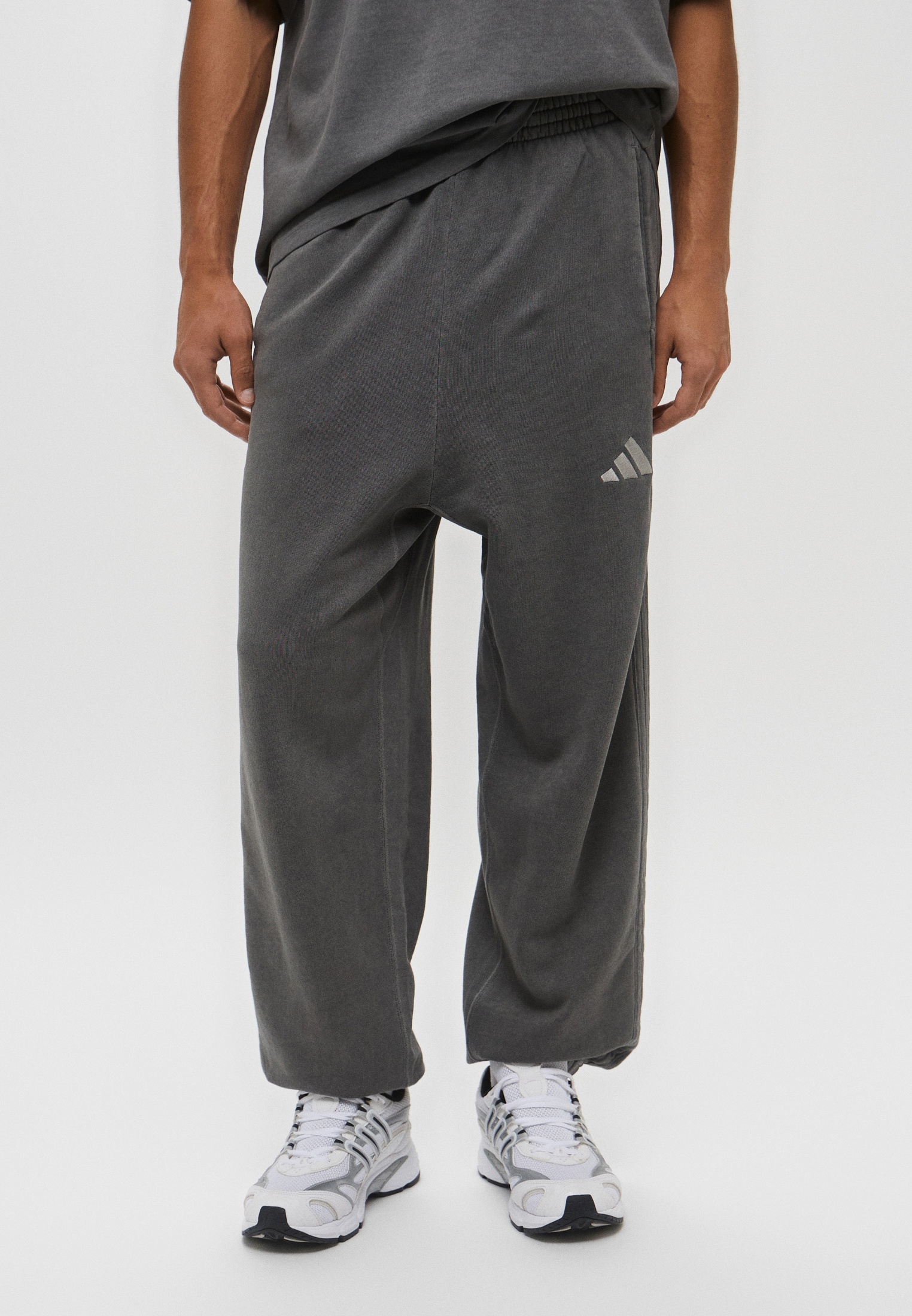 Брюки спортивные adidas M A SZN W FT PT, цвет: серый, RTLAEN281001 ...