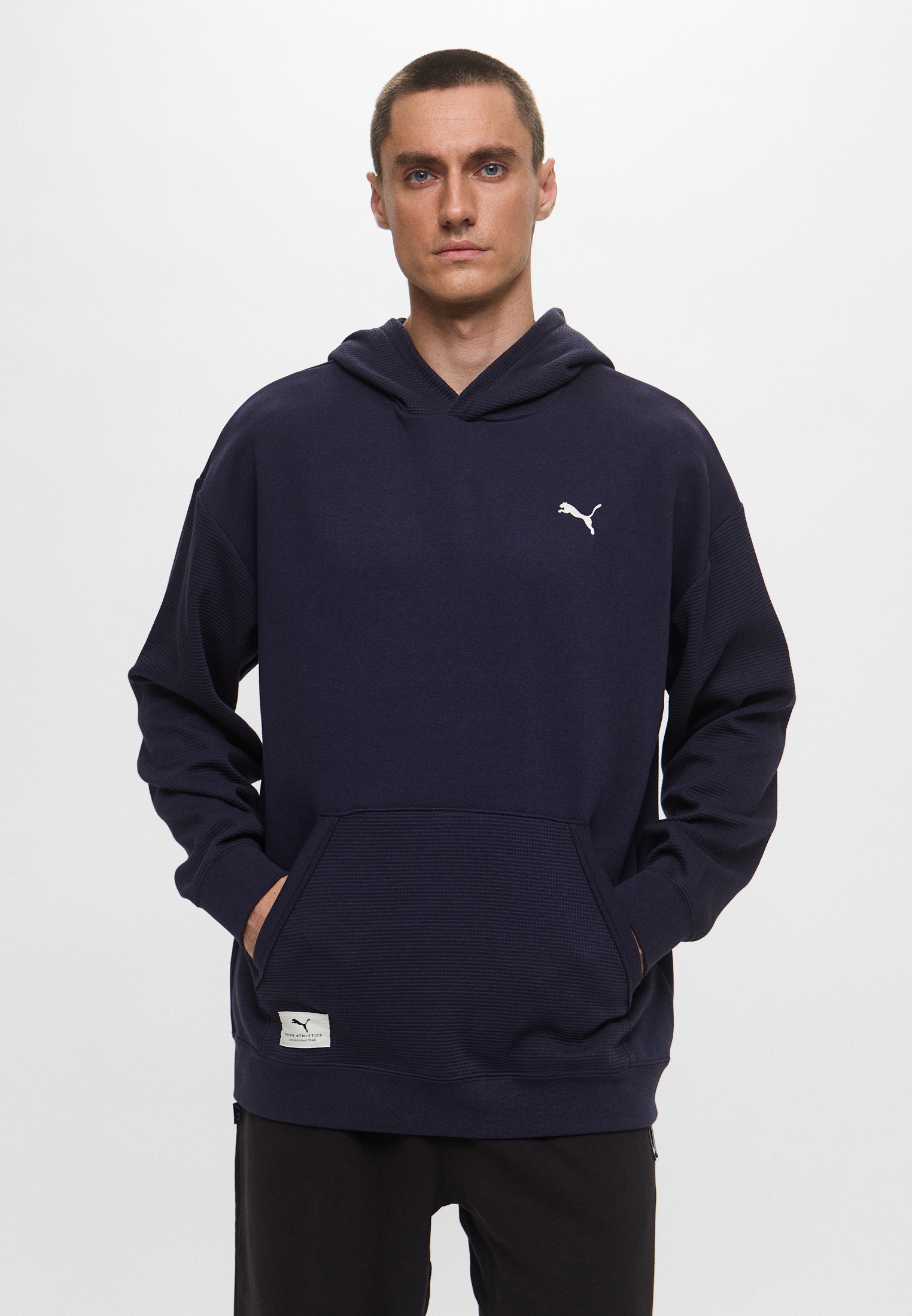 Худи PUMA PUMA CLASS Relaxed Pinnacle Hoodie FL, цвет: синий ...