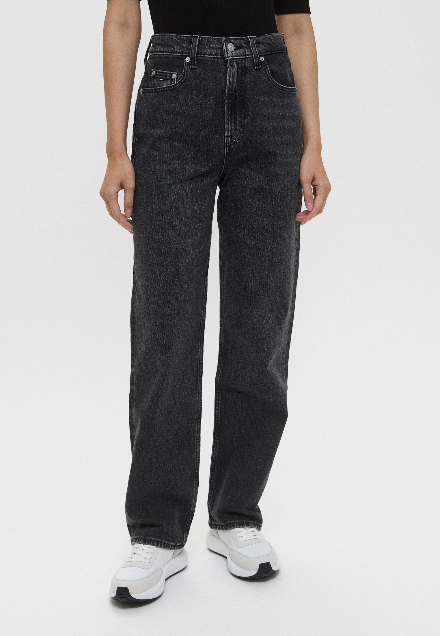 Джинсы Tommy Jeans LAYLA, цвет: серый, RTLAEO850801 — купить в интернет ...