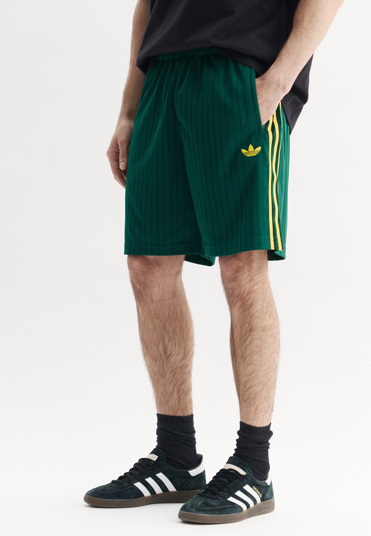 Шорты спортивные adidas Originals FIREBIRD SHO, цвет: зеленый ...
