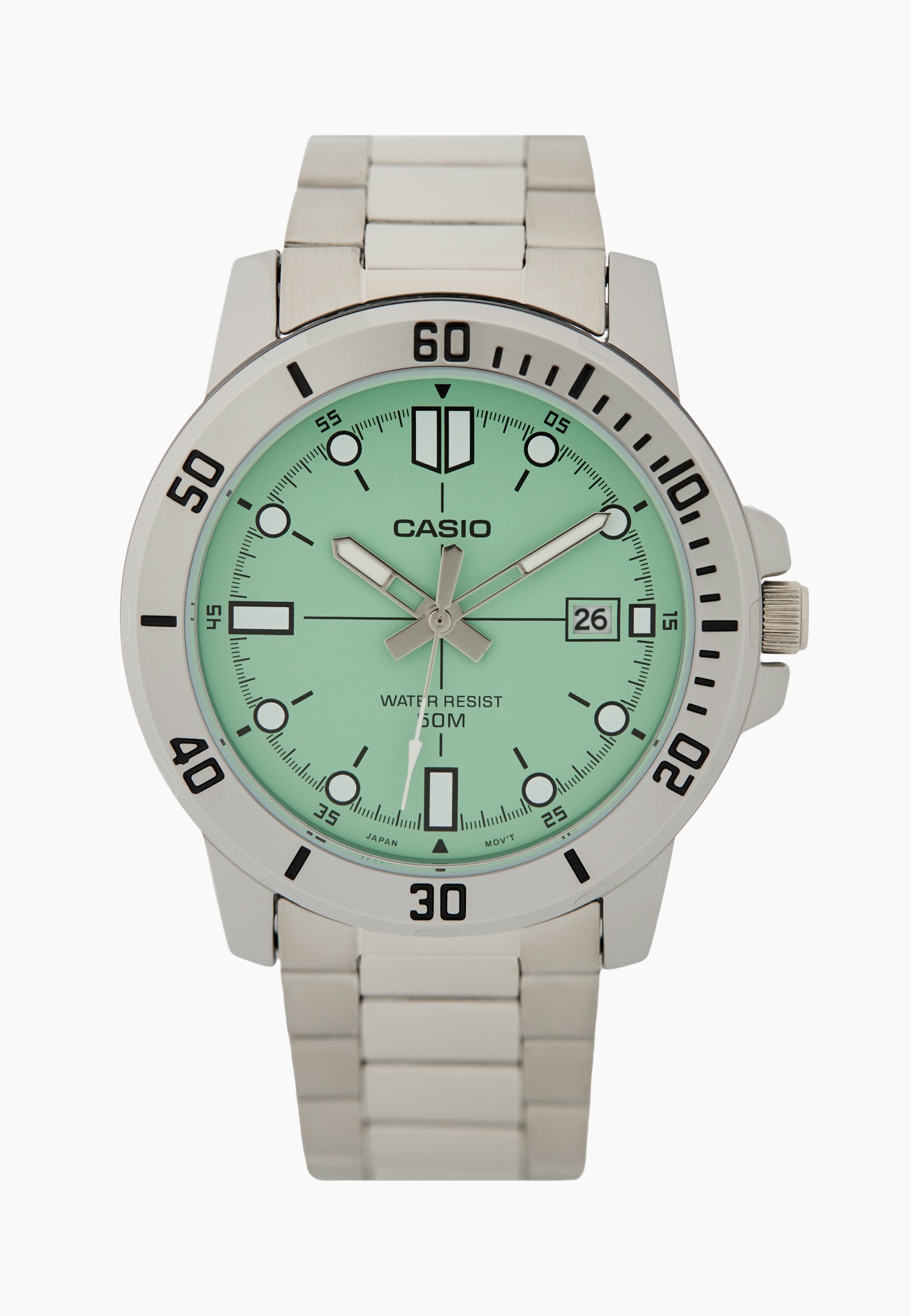 Часы Casio MTP-VD01D-3E1, цвет: серебряный, RTLAEX174601 — купить в ...