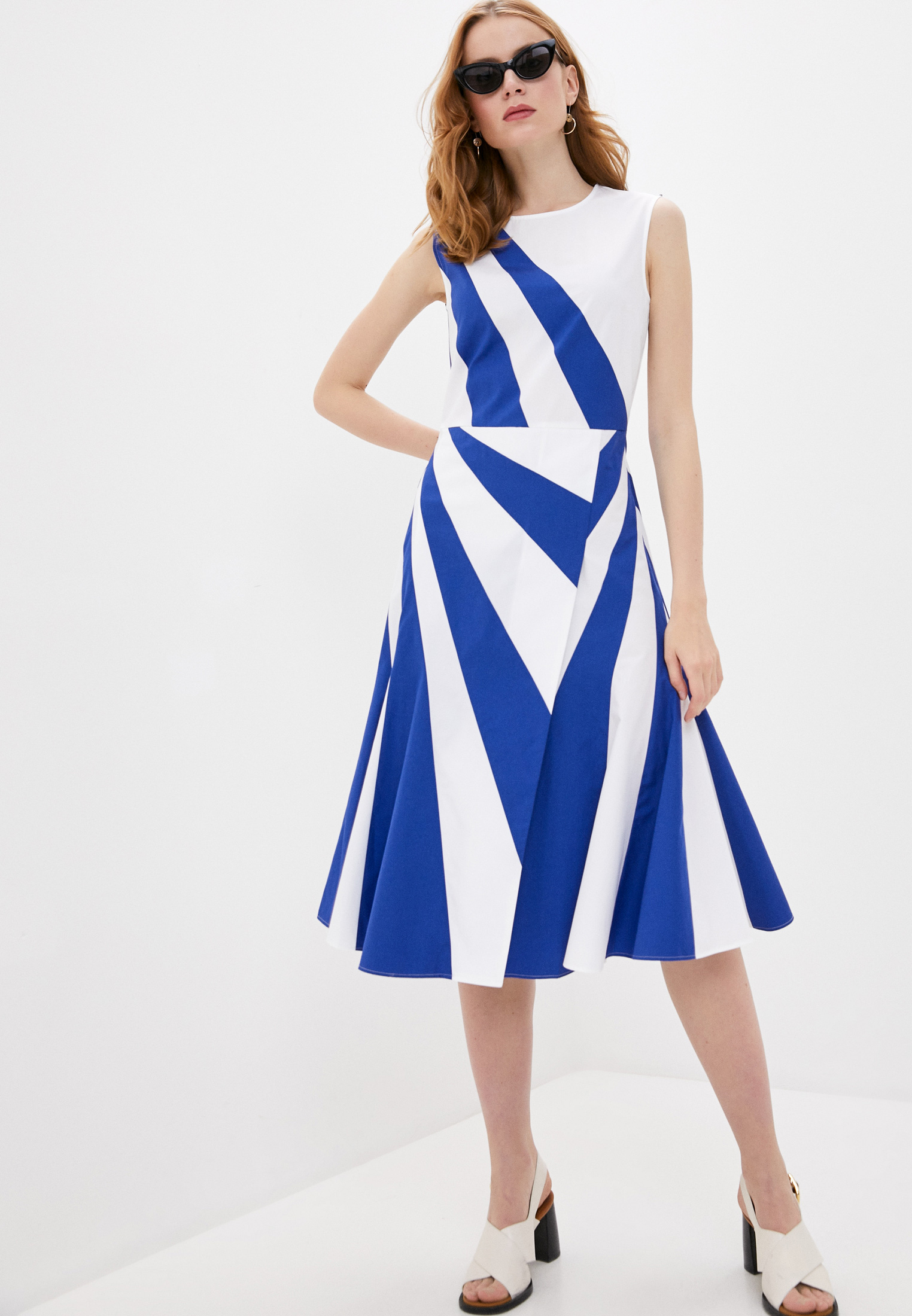 Платье Sportmax Code, цвет: синий, SP027EWHPDS4 — купить в интернет ...
