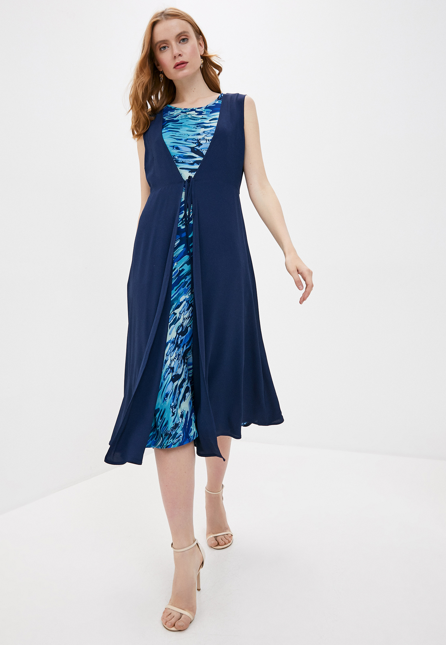 Платье Sportmax Code, цвет: синий, SP027EWHPDT3 — купить в интернет ...