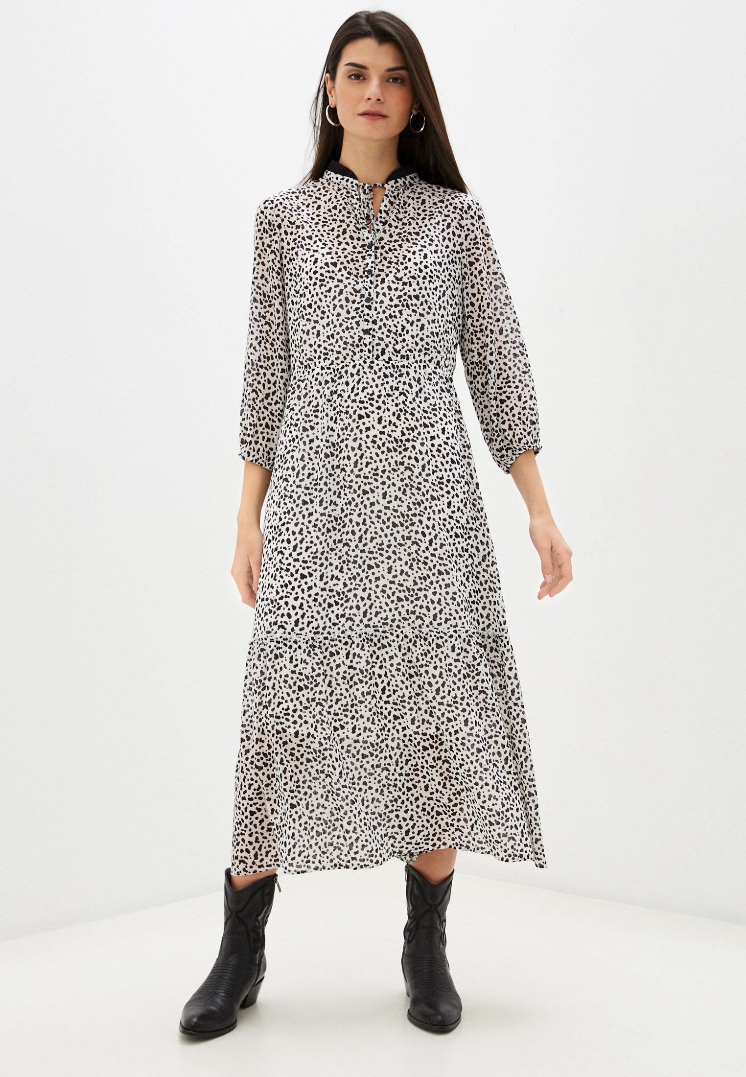 Платье Taifun, цвет: белый, TA037EWJGPF3 — купить в интернет-магазине ...